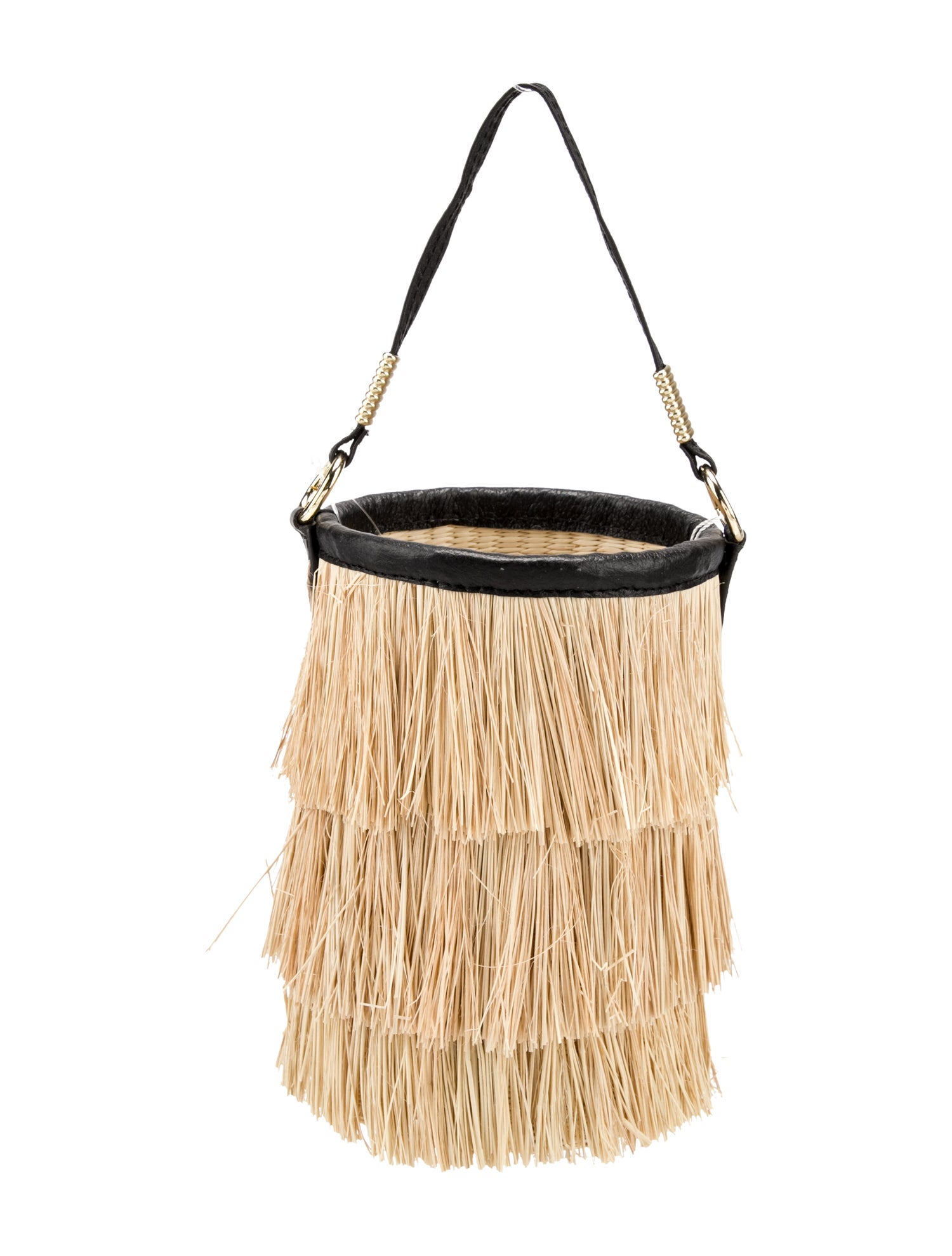 Jonathan Simkhai x Sensi Studio Straw Bucket Bag - Neutrals Bucket Bags ...