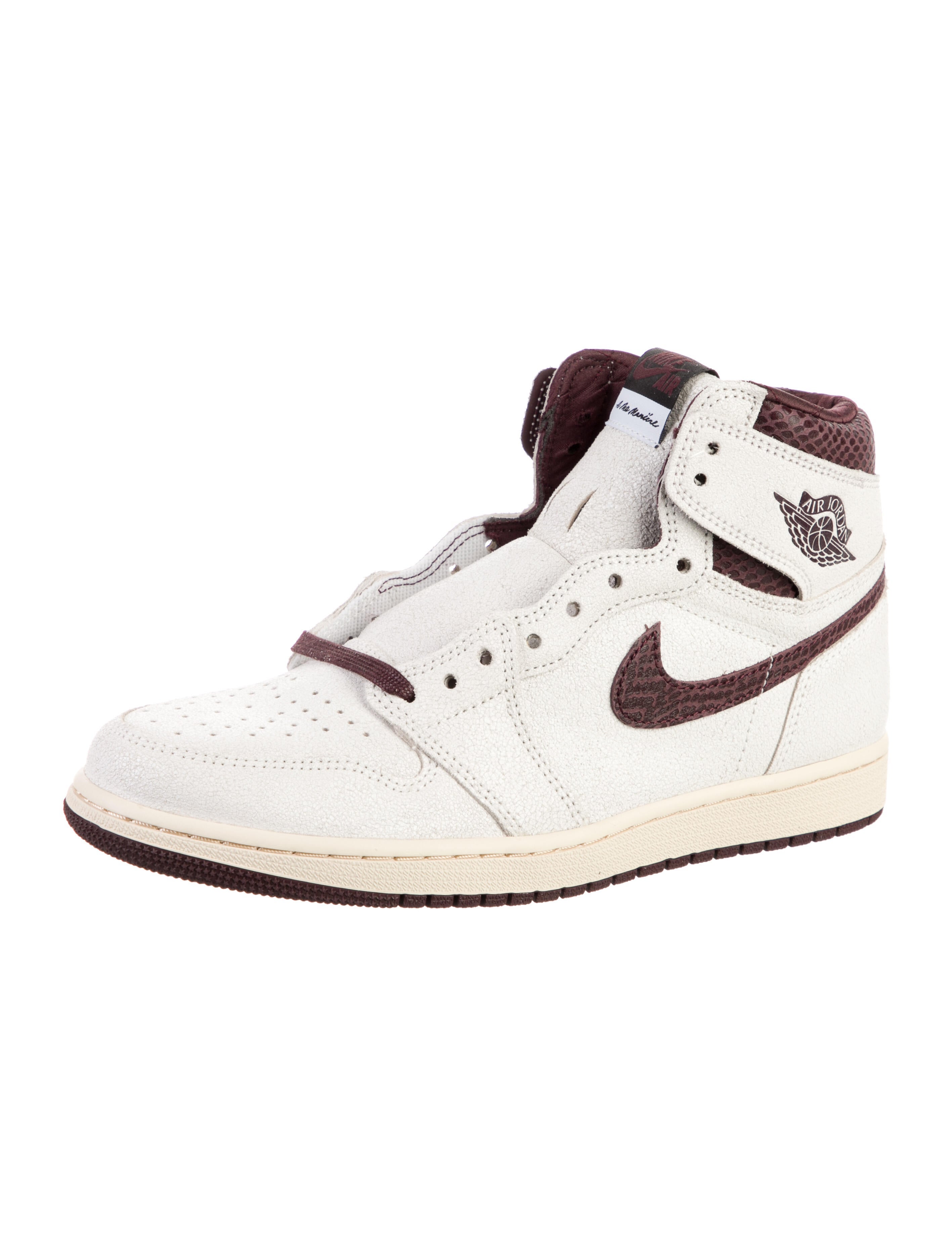 Jordan 1 Retro High OG A Ma Maniére Sneakers w/ Tags - Brown Sneakers ...