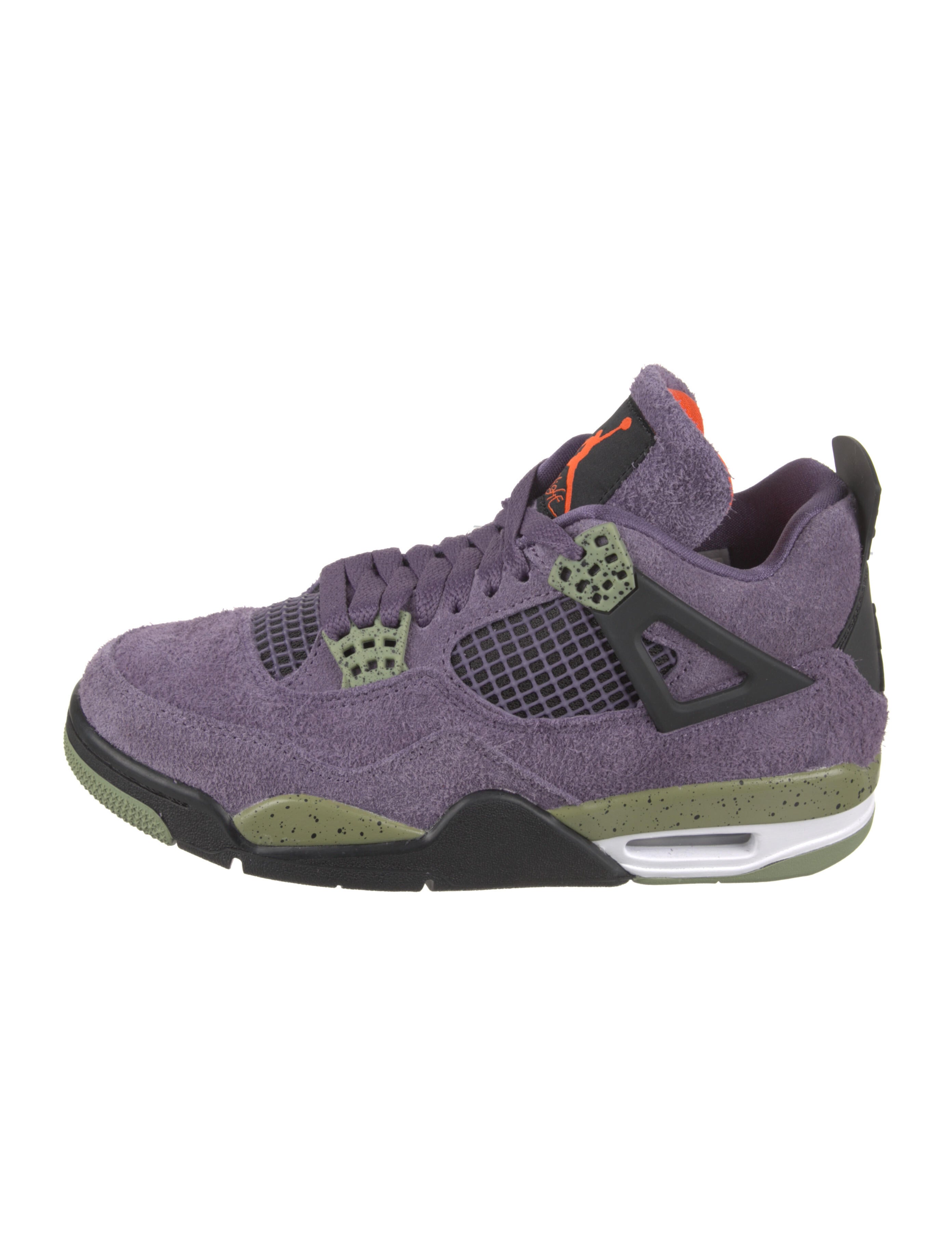 Jordan 4 Retro 'Canyon Purple' Wedge Sneakers - Purple Sneakers, Shoes ...