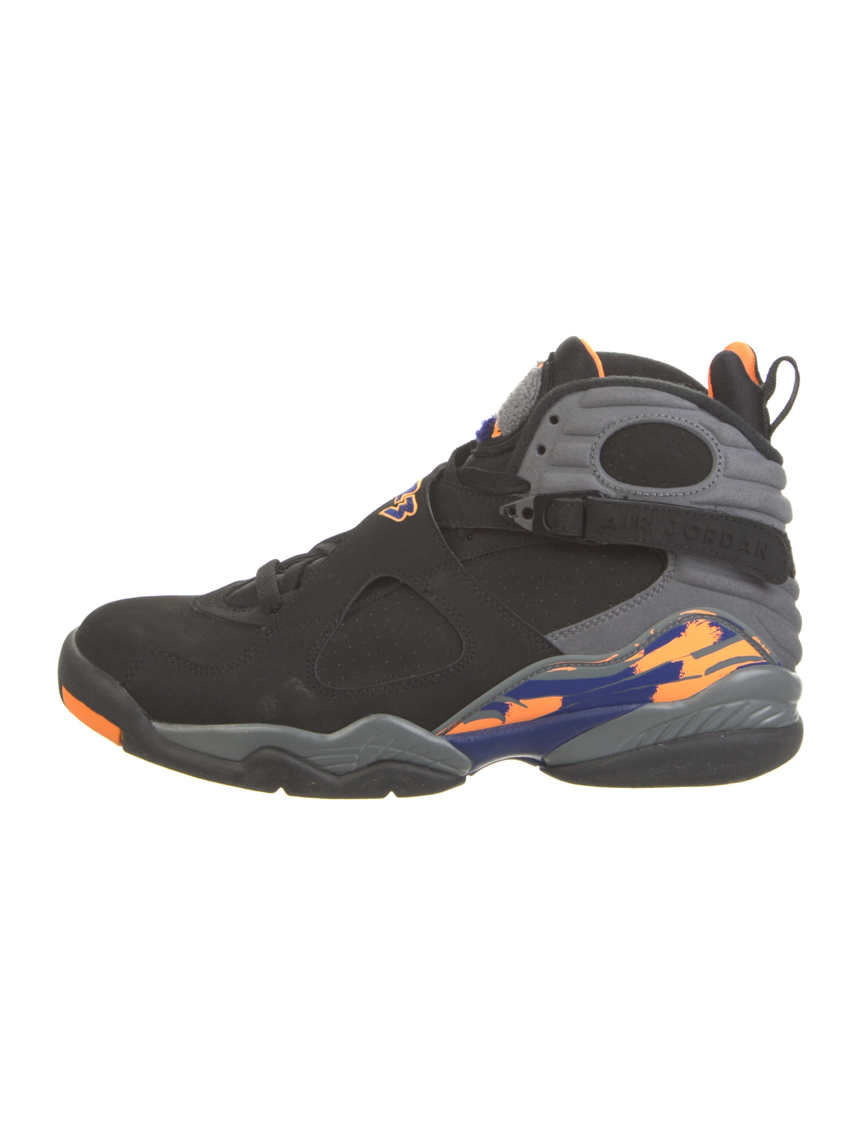 Jordan 8 Retro Phoenix Suns Sneakers - Black Sneakers, Shoes ...