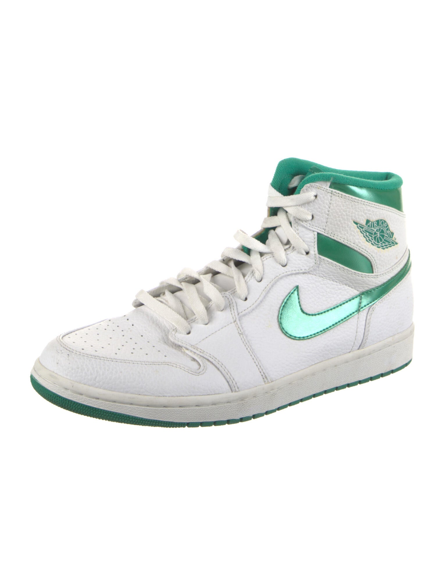 Jordan 1 Retro Do the Right Thing Green Athletic Sneakers - Green ...