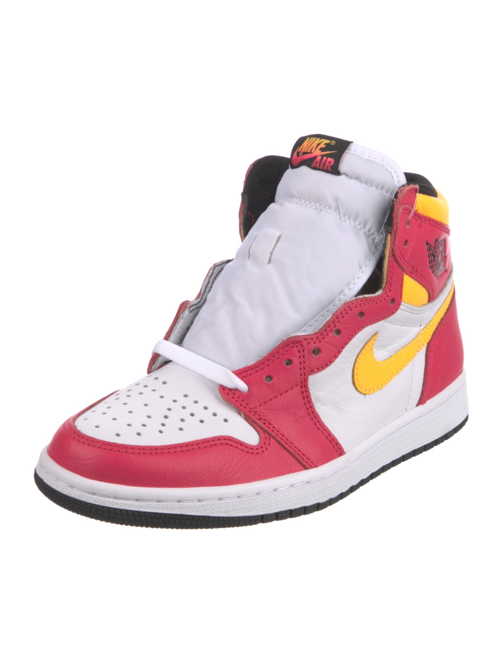 Jordan Leather Colorblock Pattern Sneakers - Pink Sneakers, Shoes ...