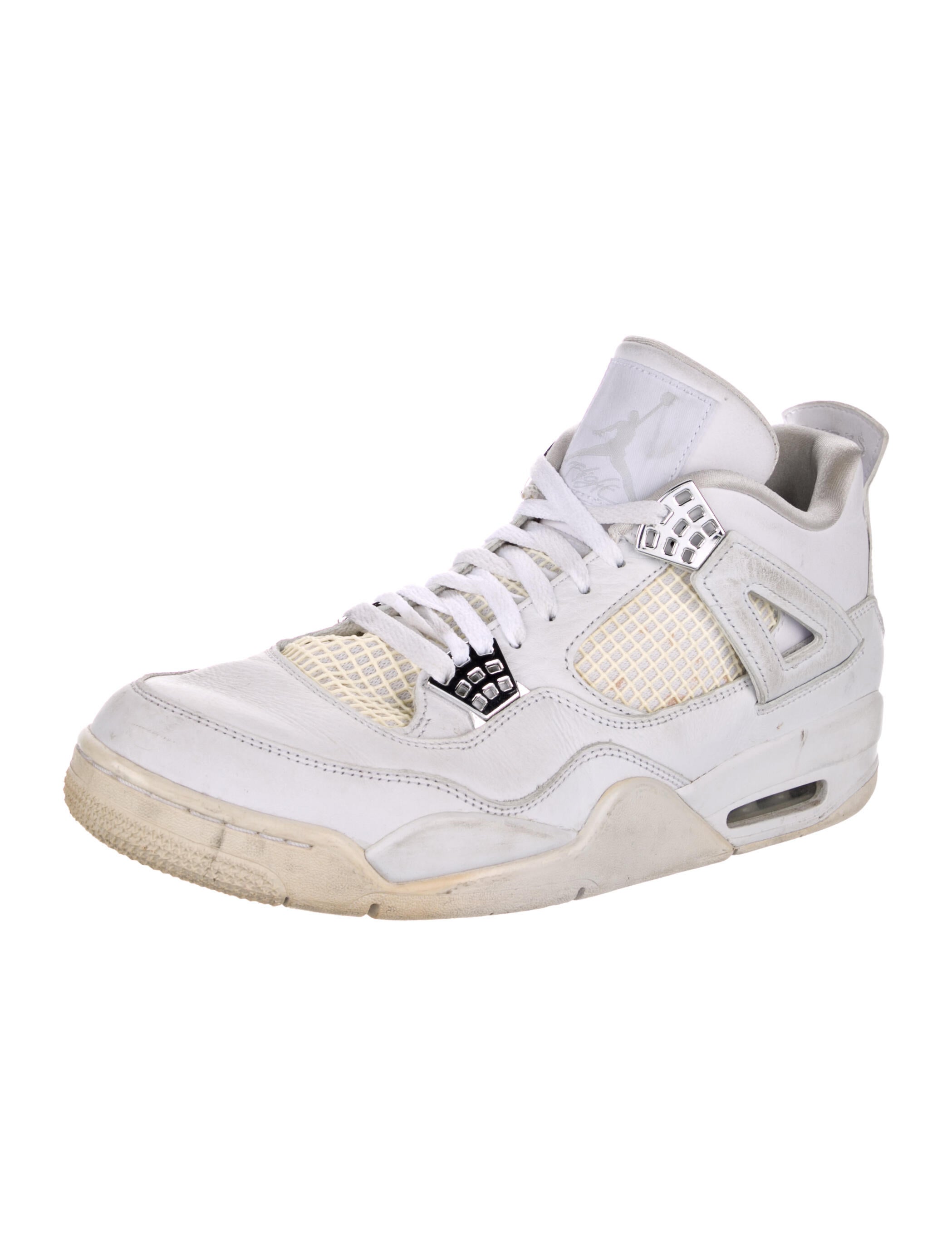 Jordan 4 Retro 'Pure Money' Sneakers - White Sneakers, Shoes ...