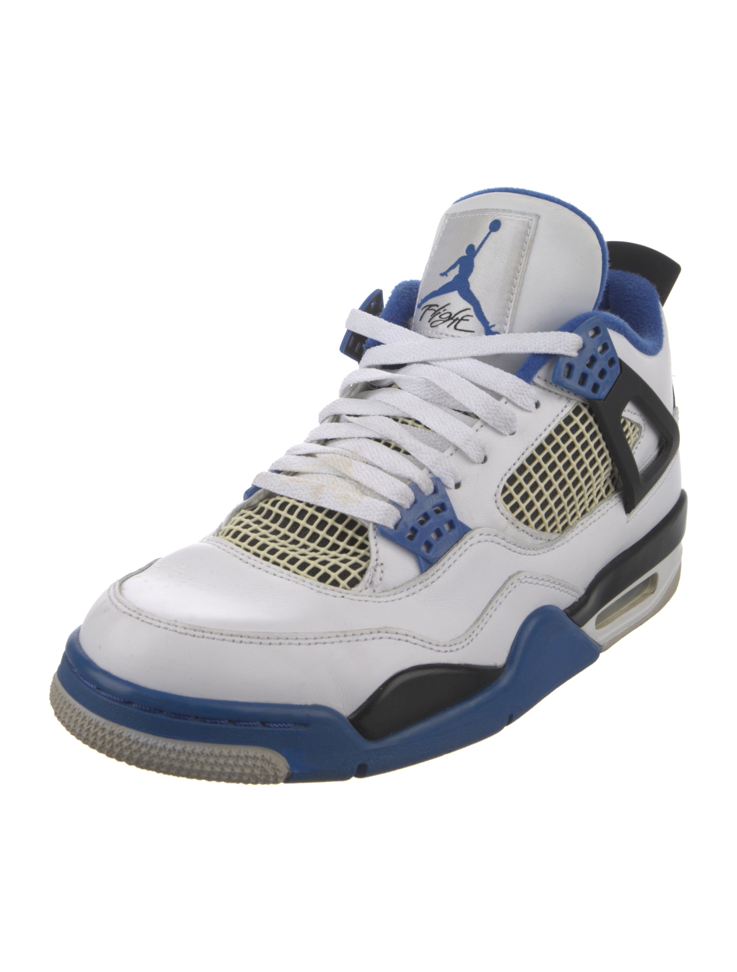 Jordan Air Jordan 4 Retro 'Motorsports' Sneakers - Blue Sneakers, Shoes ...