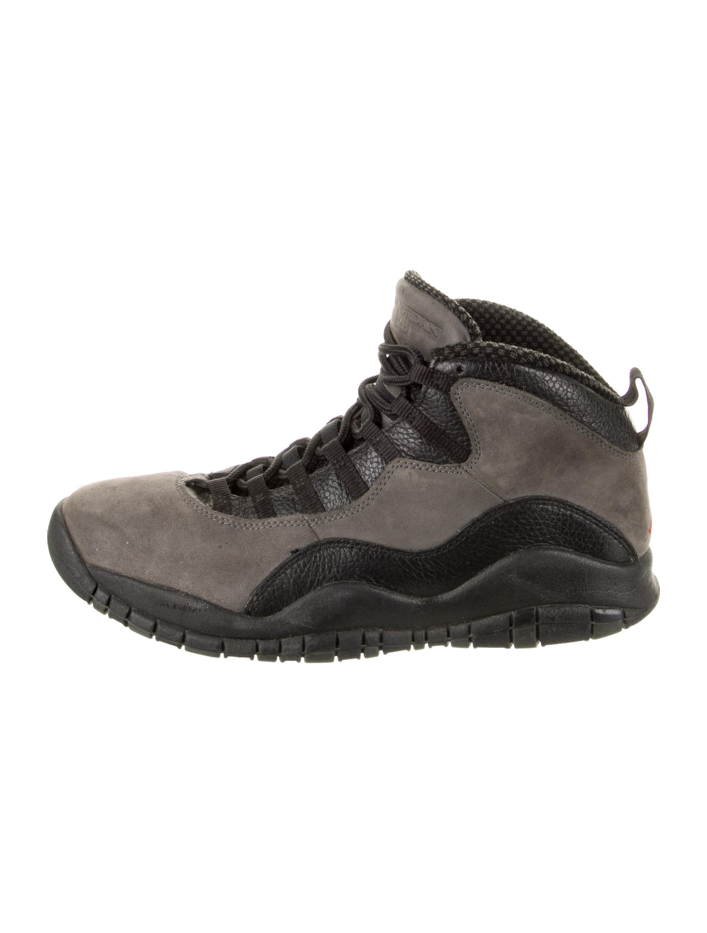 Jordan 10 Retro 'Shadow' Sneakers - Black Sneakers, Shoes - WJORA60165 ...