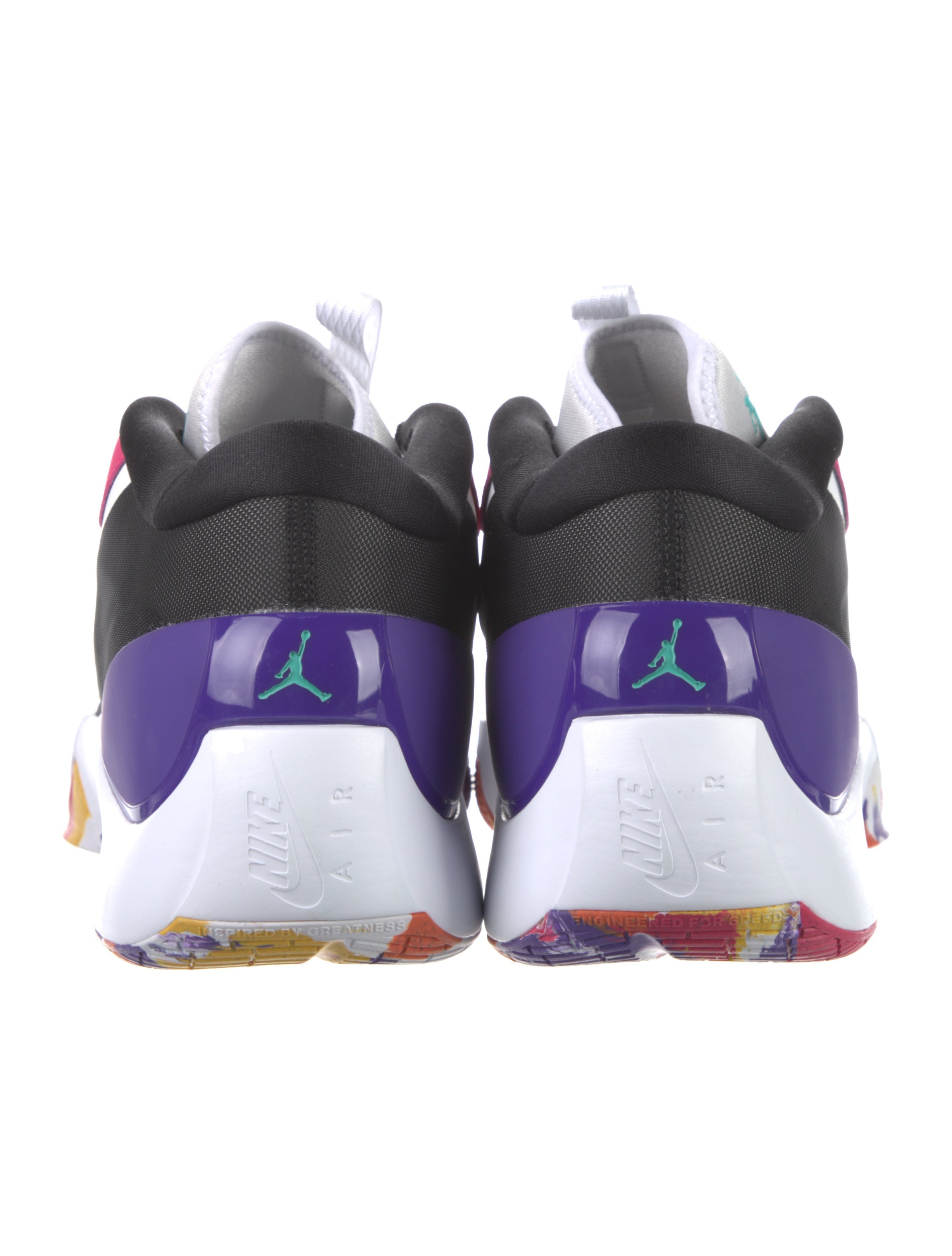 Jordan Zoom Separate Athletic Sneakers - White Sneakers, Shoes ...