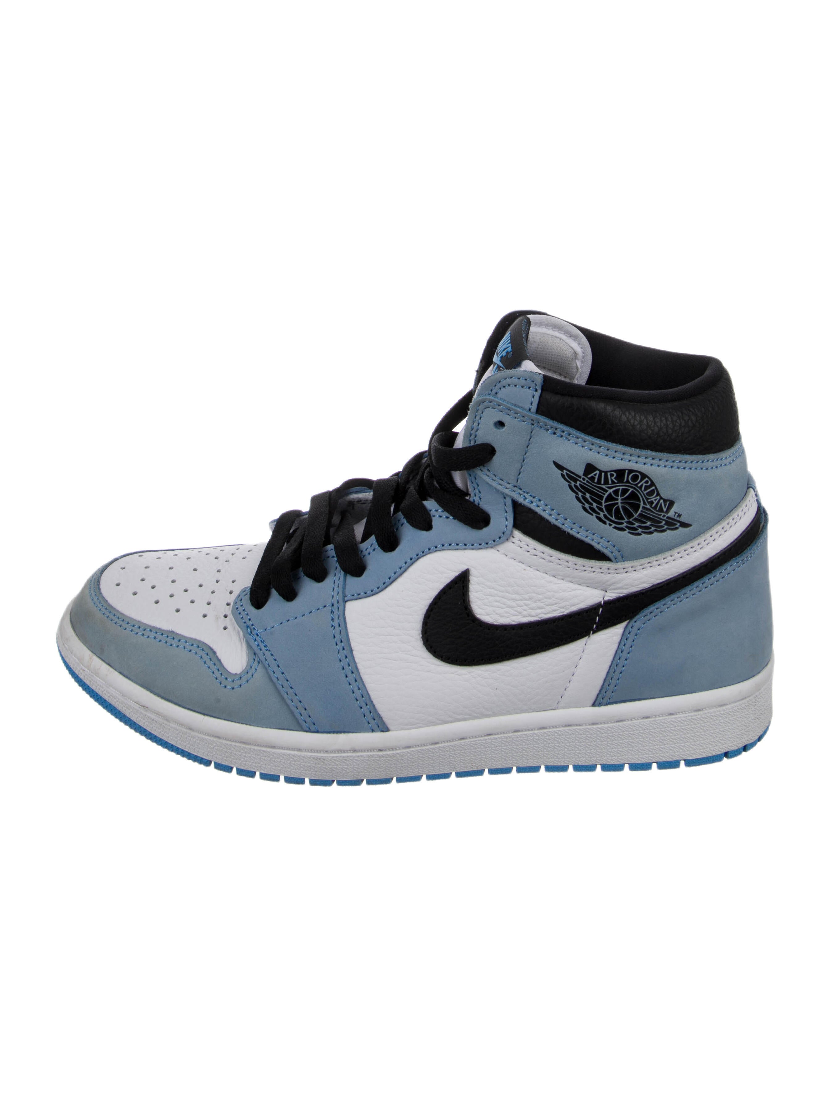 Jordan 1 Retro High OG 'University Blue' Sneakers - Blue Sneakers ...