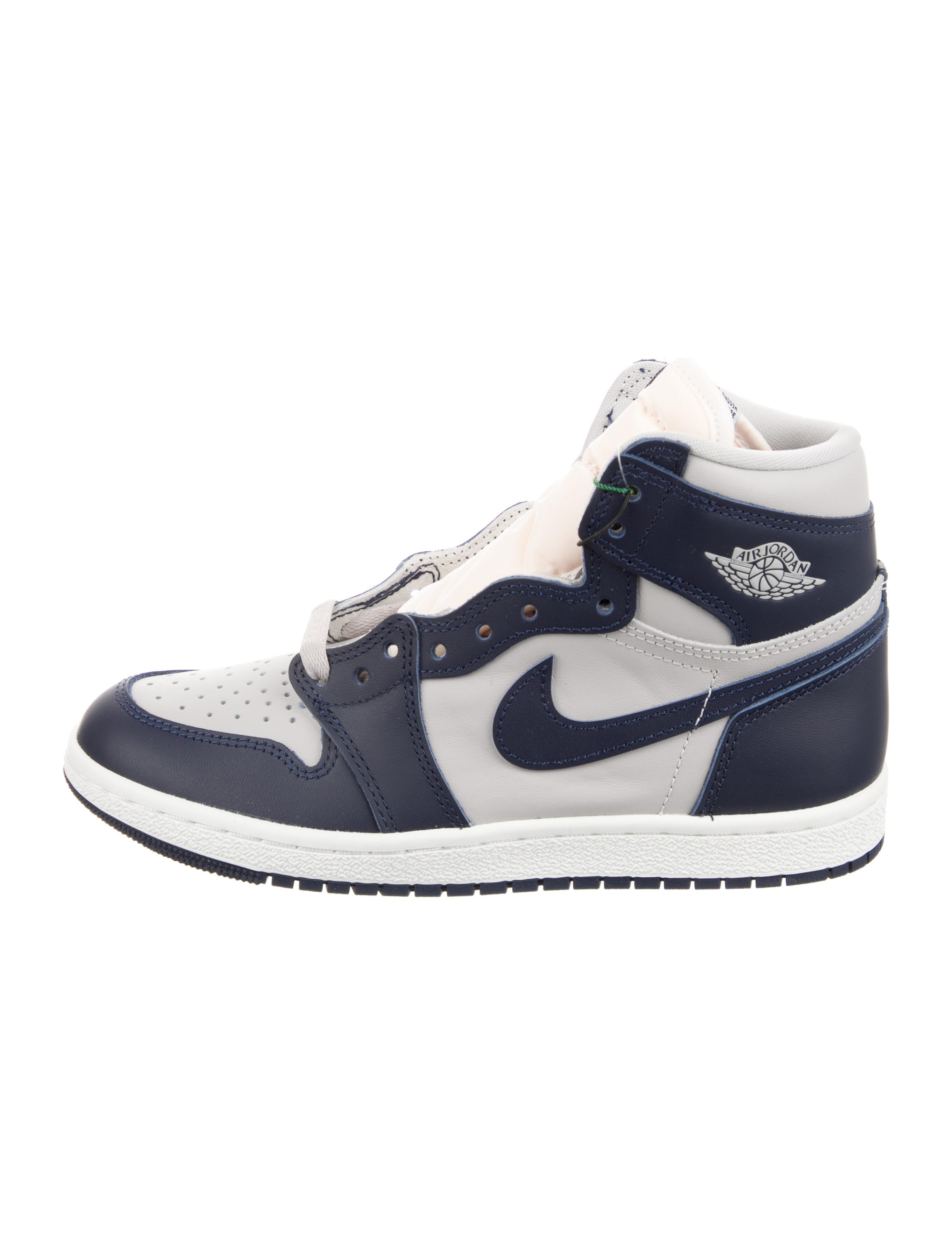 Jordan 1 Retro High '85 'Georgetown' Athletic Sneakers w/ Tags - Blue ...