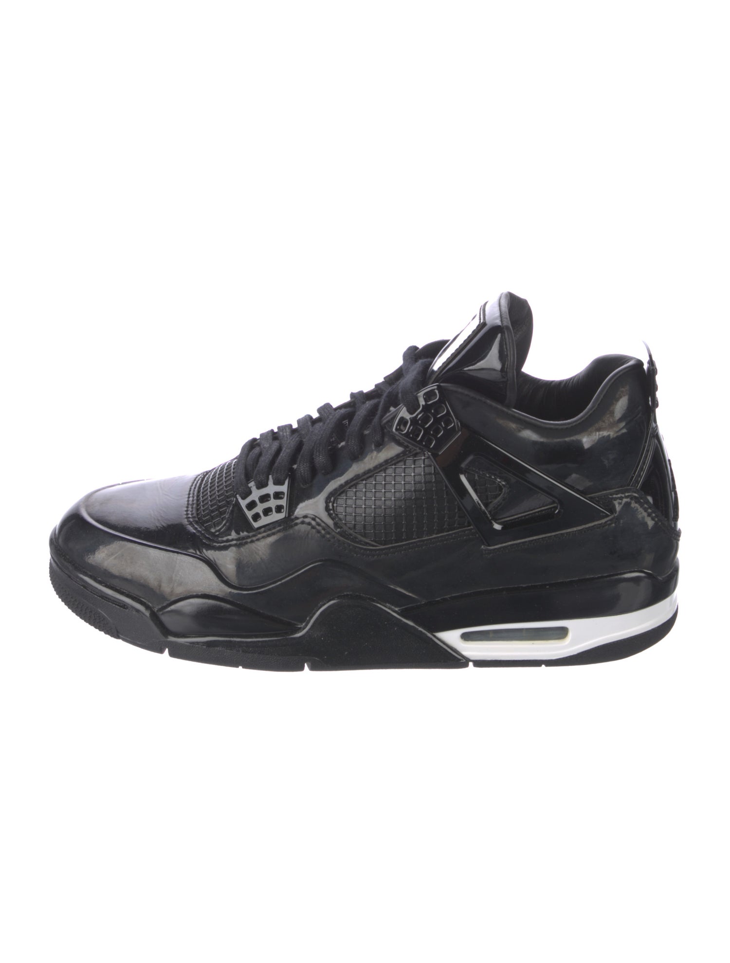 Jordan 4 Retro '11Lab4' Athletic Sneakers - Black Sneakers, Shoes ...