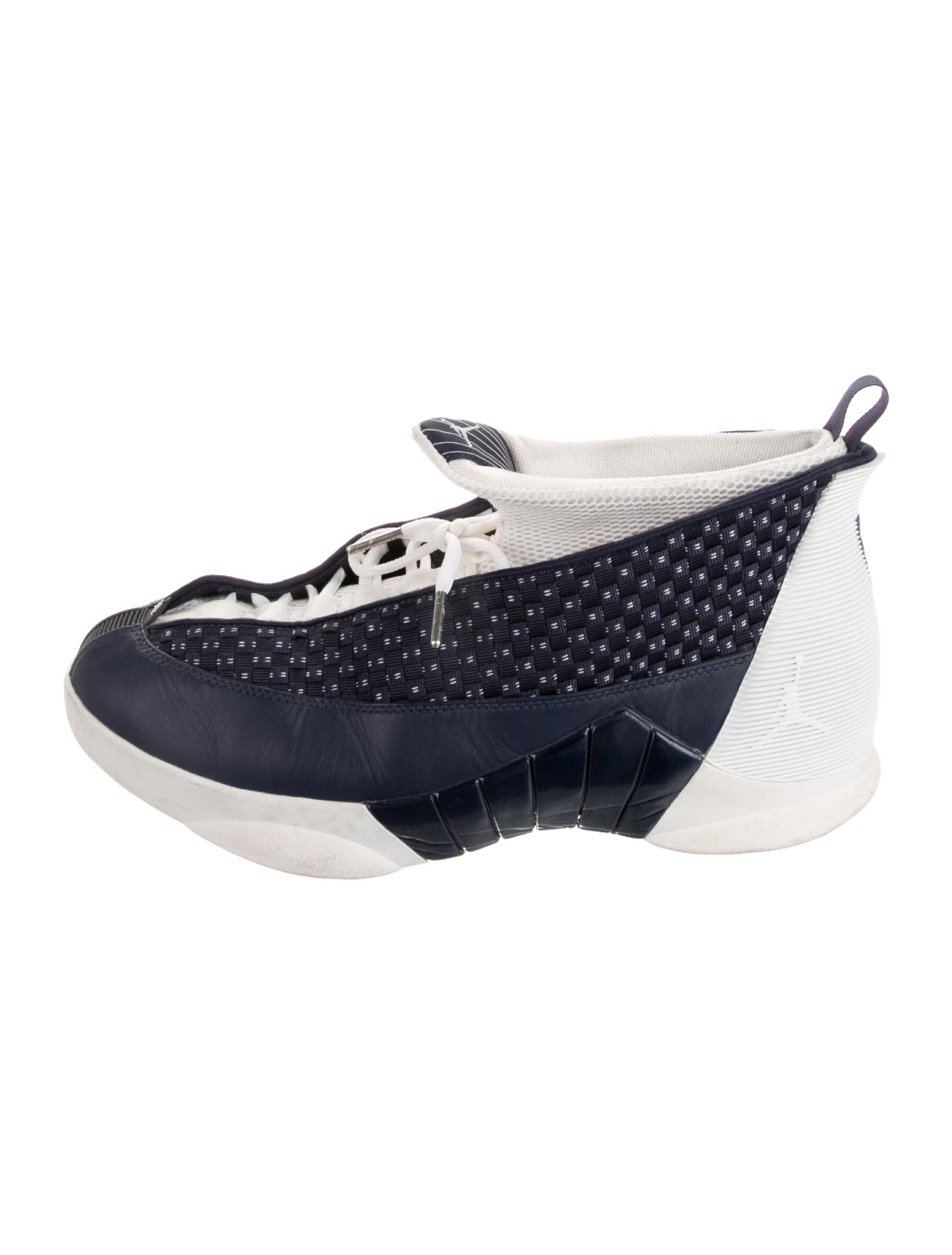 Jordan 15 Retro 'Obsidian' Sneakers - Blue Sneakers, Shoes - WJORA65588 ...