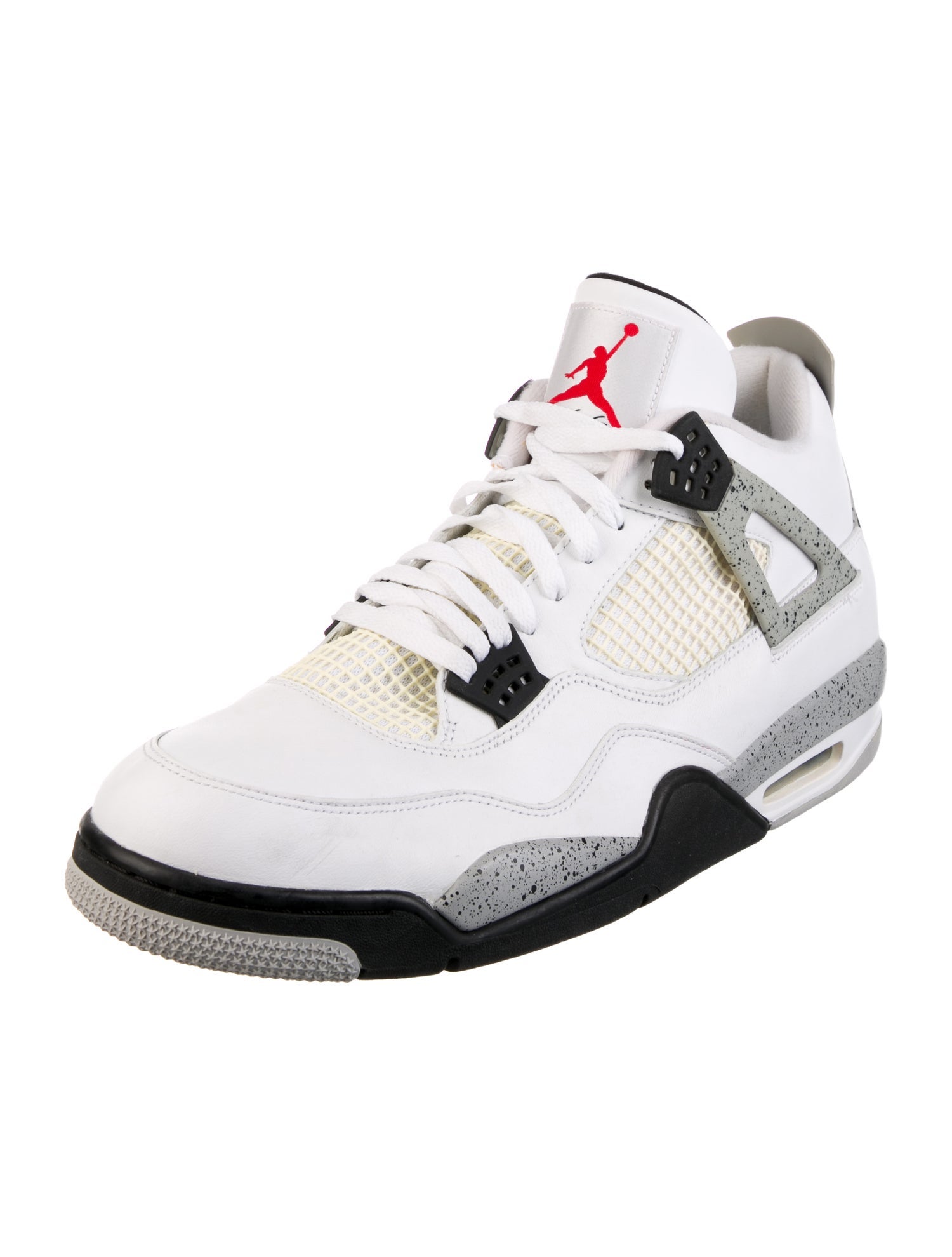 Jordan 4 Retro OG 'White Cement' Sneakers - White Sneakers, Shoes ...