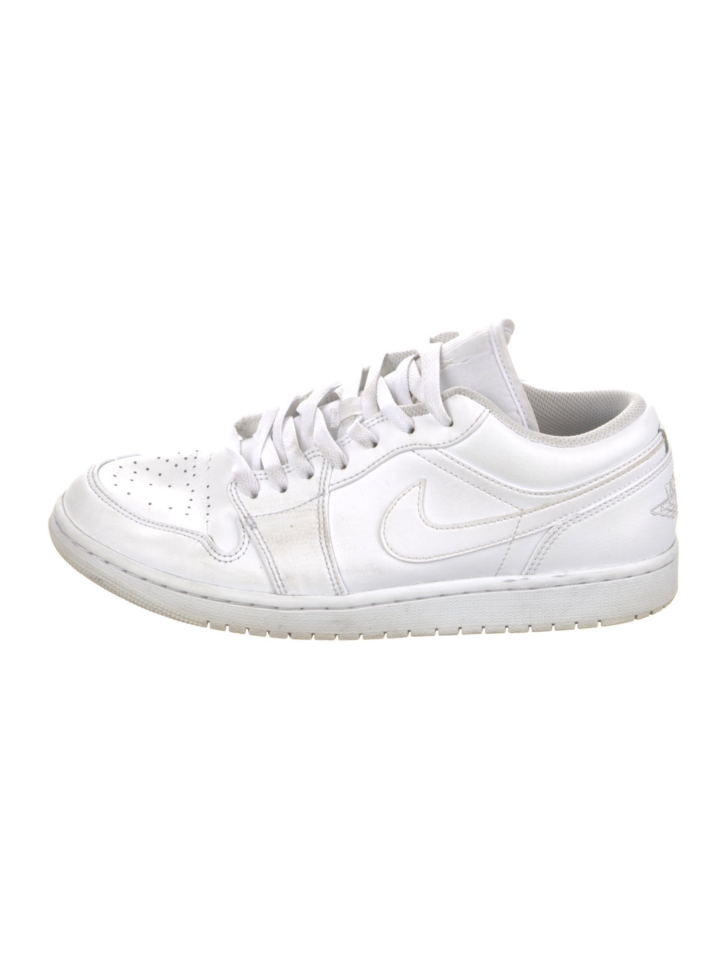 Jordan 1 'Triple White' Sneakers - White Sneakers, Shoes - WJORA71833 ...