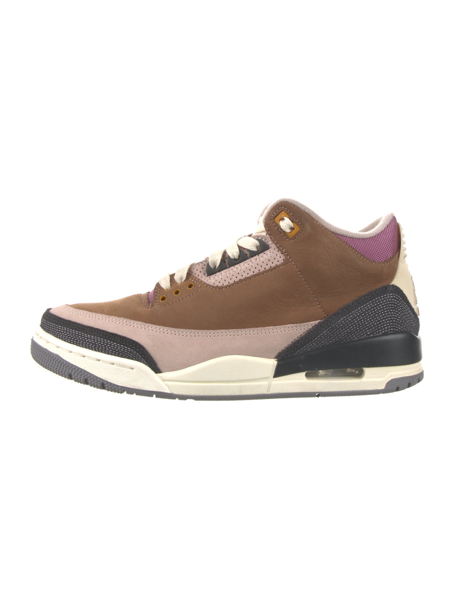 Jordan Suede Colorblock Pattern Sneakers - Brown Sneakers, Shoes ...
