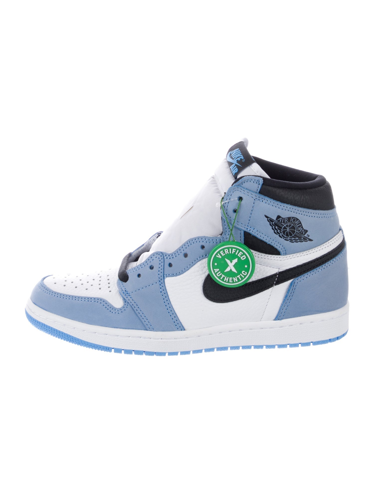 Jordan Leather Colorblock Pattern Sneakers - Blue Sneakers, Shoes ...