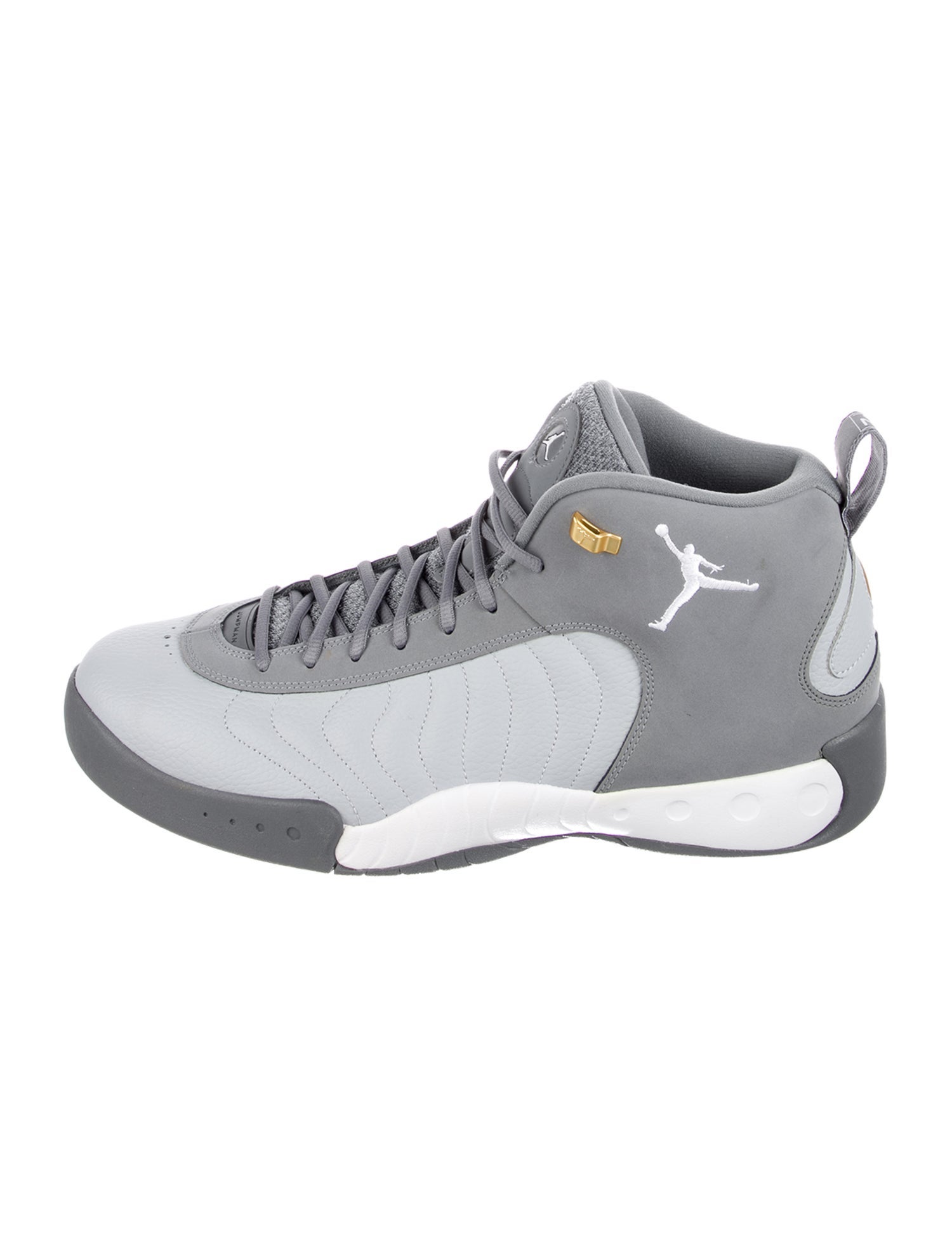 Jordan Suede Colorblock Pattern Sneakers - Grey Sneakers, Shoes ...