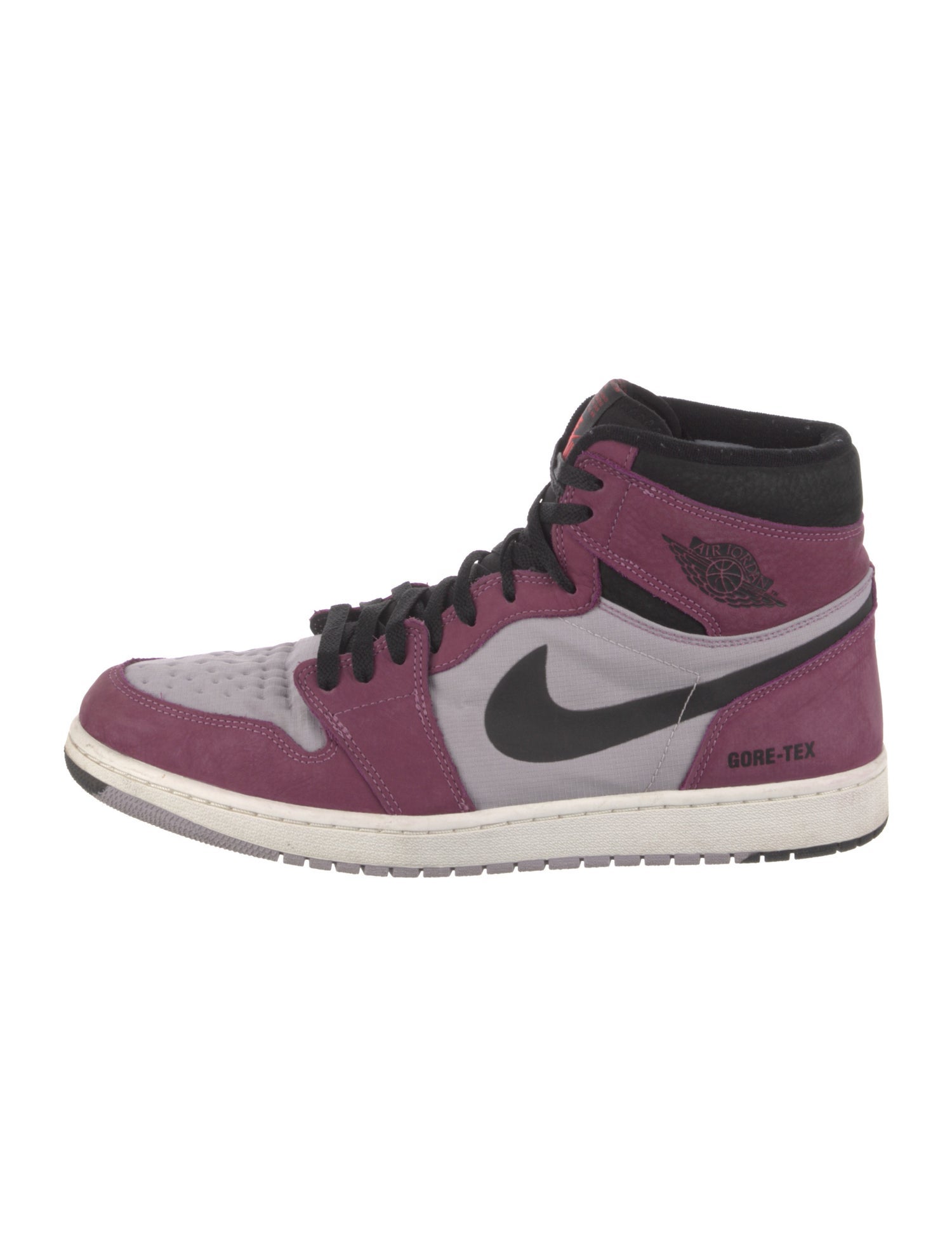 Jordan Suede Colorblock Pattern Sneakers - Purple Sneakers, Shoes ...