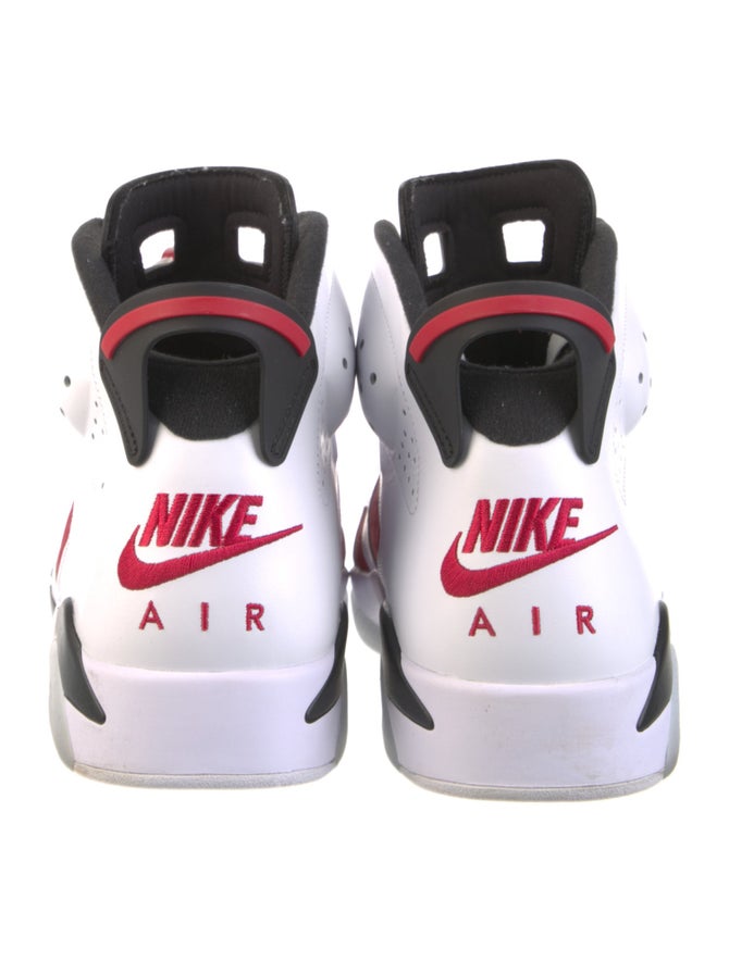 Jordan Leather Colorblock Pattern Sneakers - Red Sneakers, Shoes ...