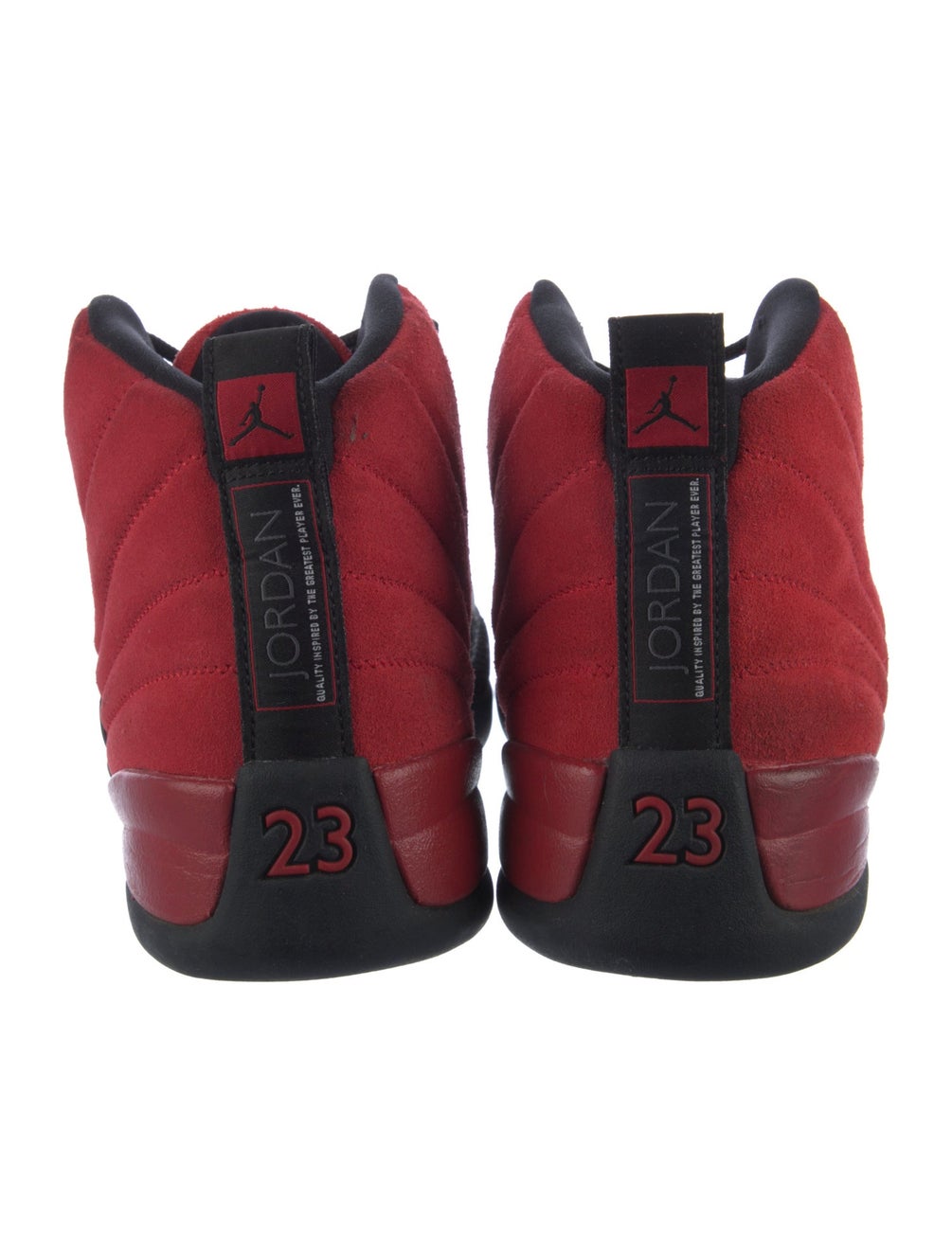 Jordan Suede Sneakers - Red Sneakers, Shoes - WJORA96531 | The RealReal