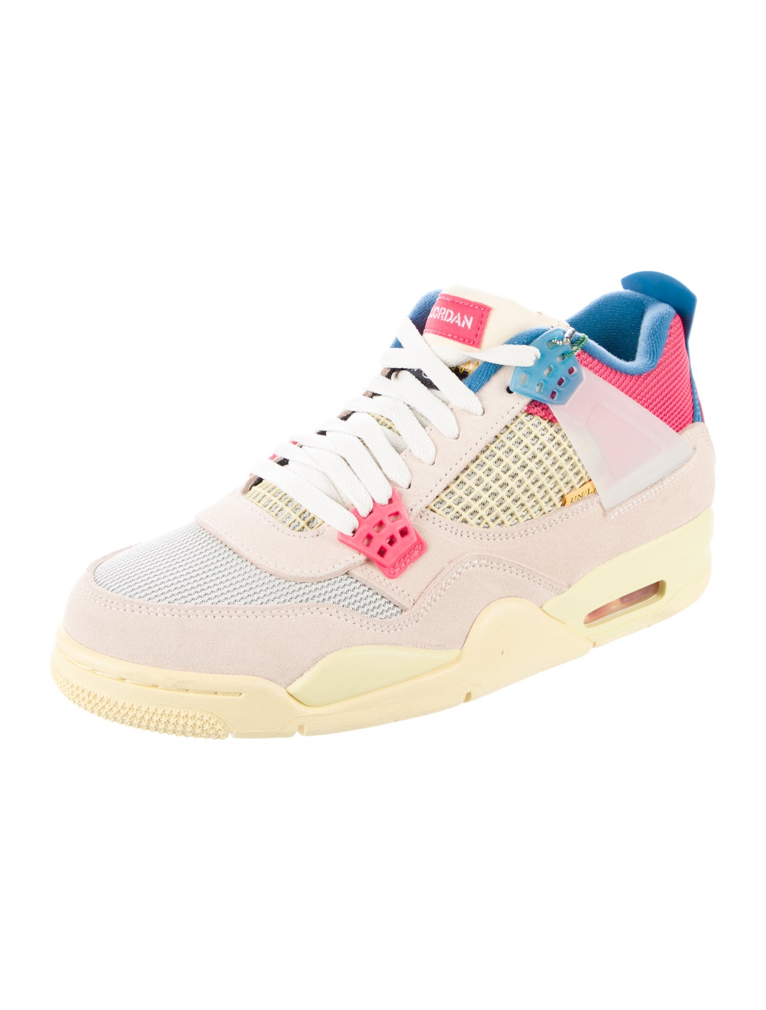Acne Studios Suede Colorblock Pattern Sneakers - Yellow Sneakers, Shoes ...