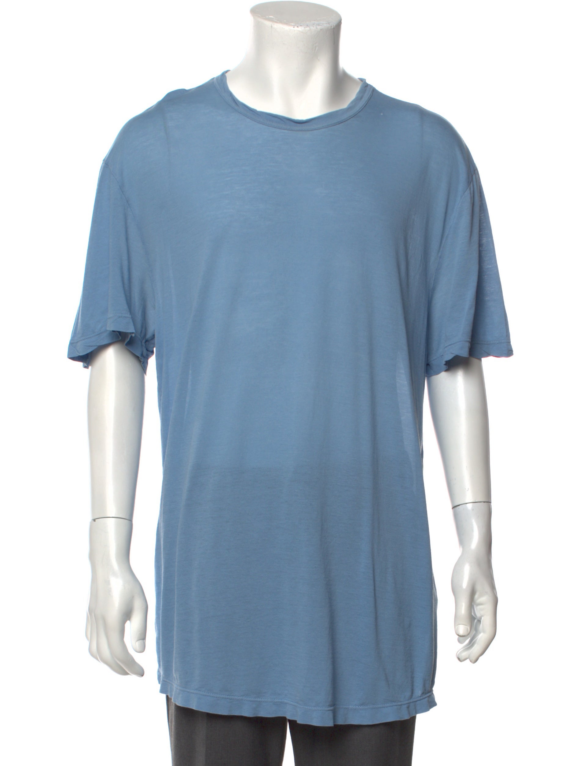 James Perse Crew Neck Short Sleeve T-Shirt - Blue T-Shirts, Clothing ...