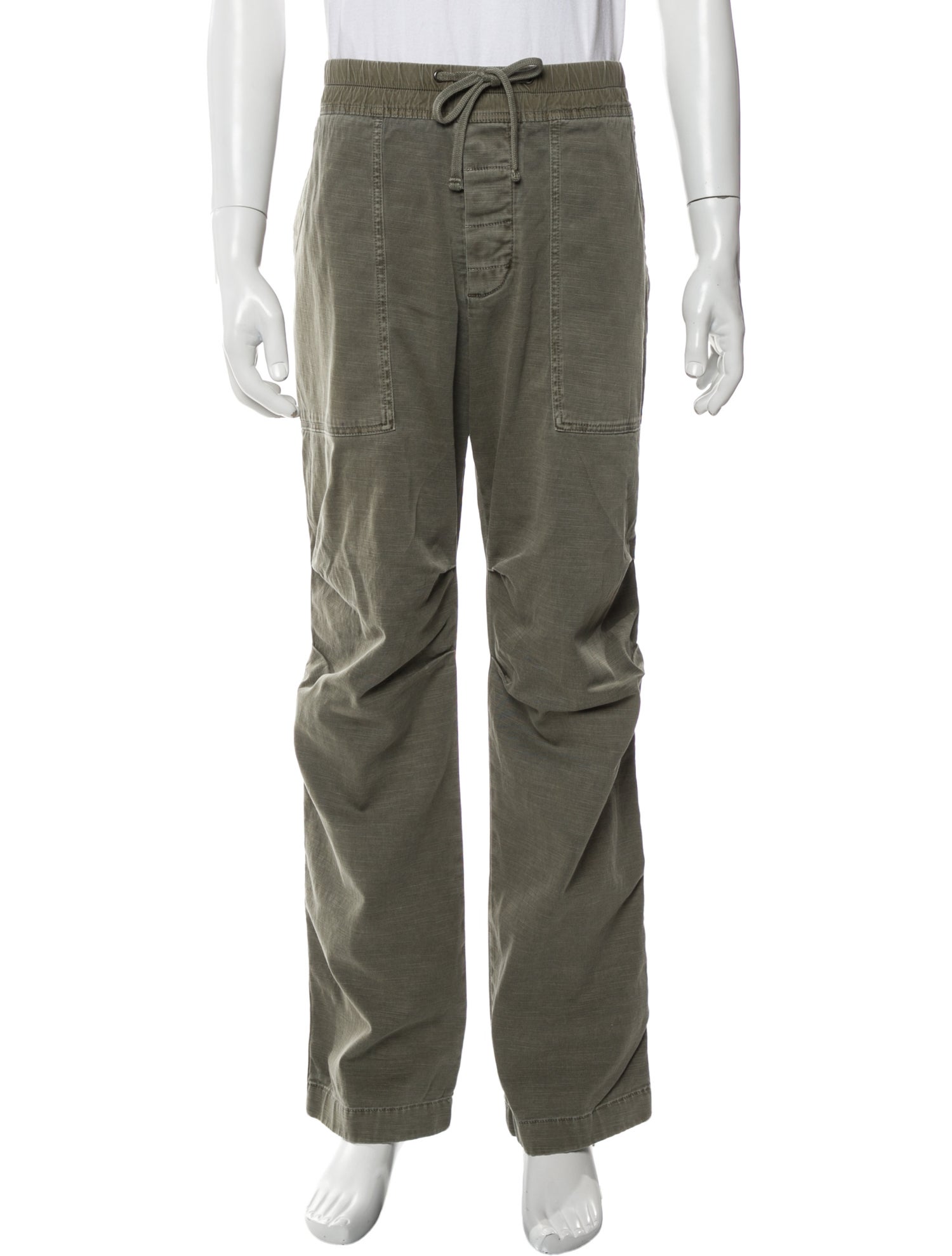 James Perse Pants - Green, 12" Rise Pants, Clothing - WJP42167 | The ...