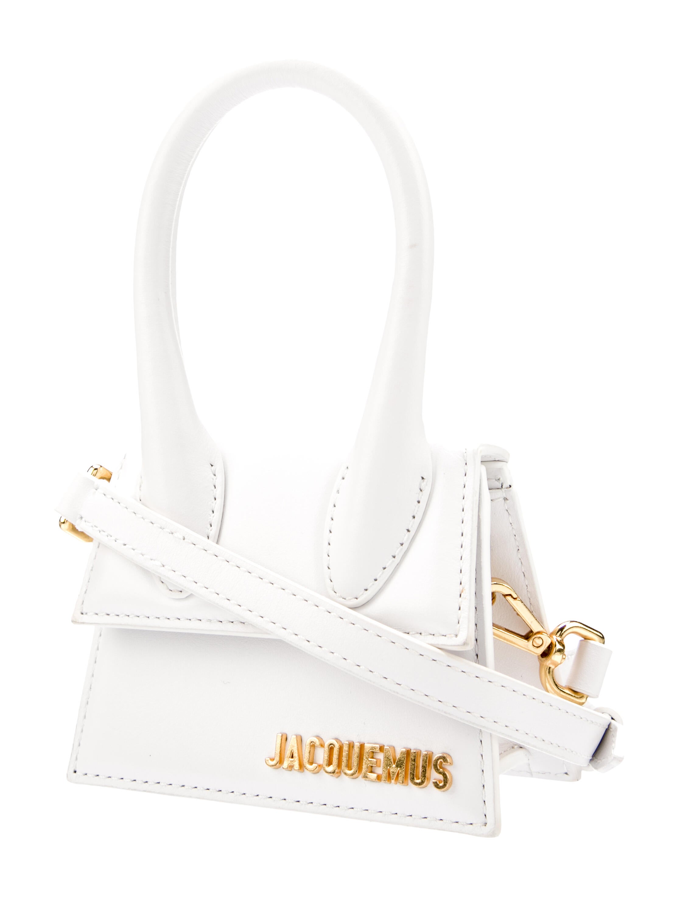 Jacquemus Le Chiquito Mini Bag - White Mini Bags, Handbags - WJQ40806 ...