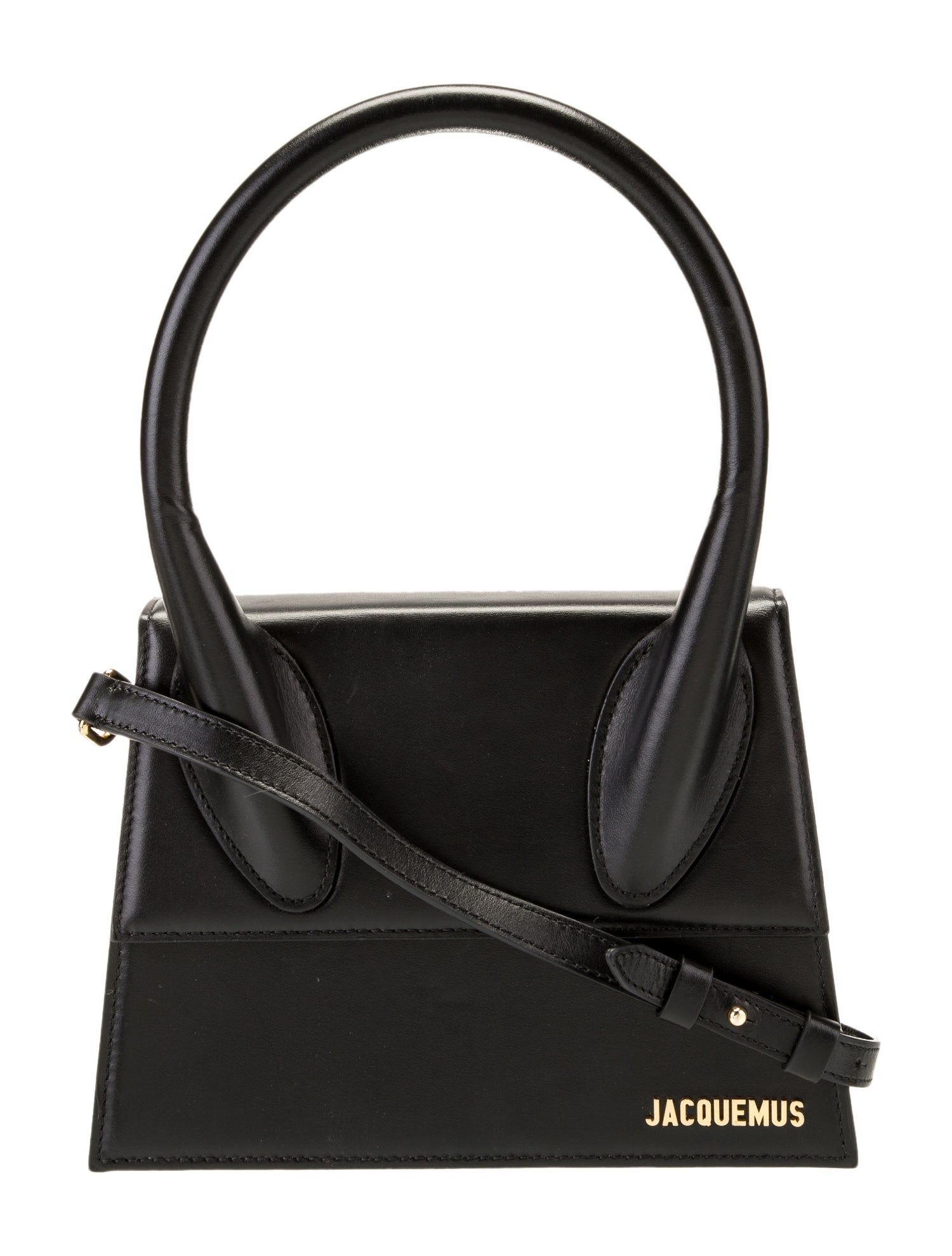 Jacquemus Leather Crossbody Bag - Black Crossbody Bags, Handbags ...