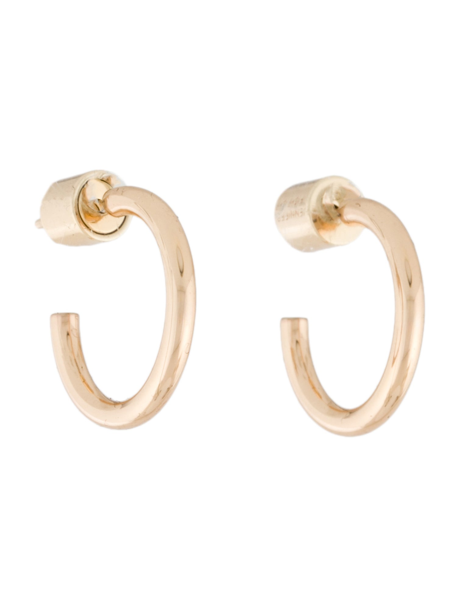 Jennifer Fisher Thread Huggies - Gold-Tone Metal Hoop, Earrings ...