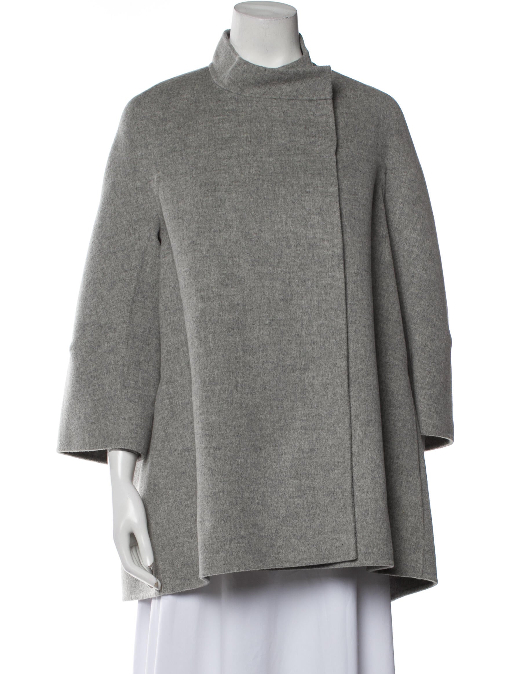 Jarbo Coat - Grey Coats, Clothing - WJRBO21124 | The RealReal