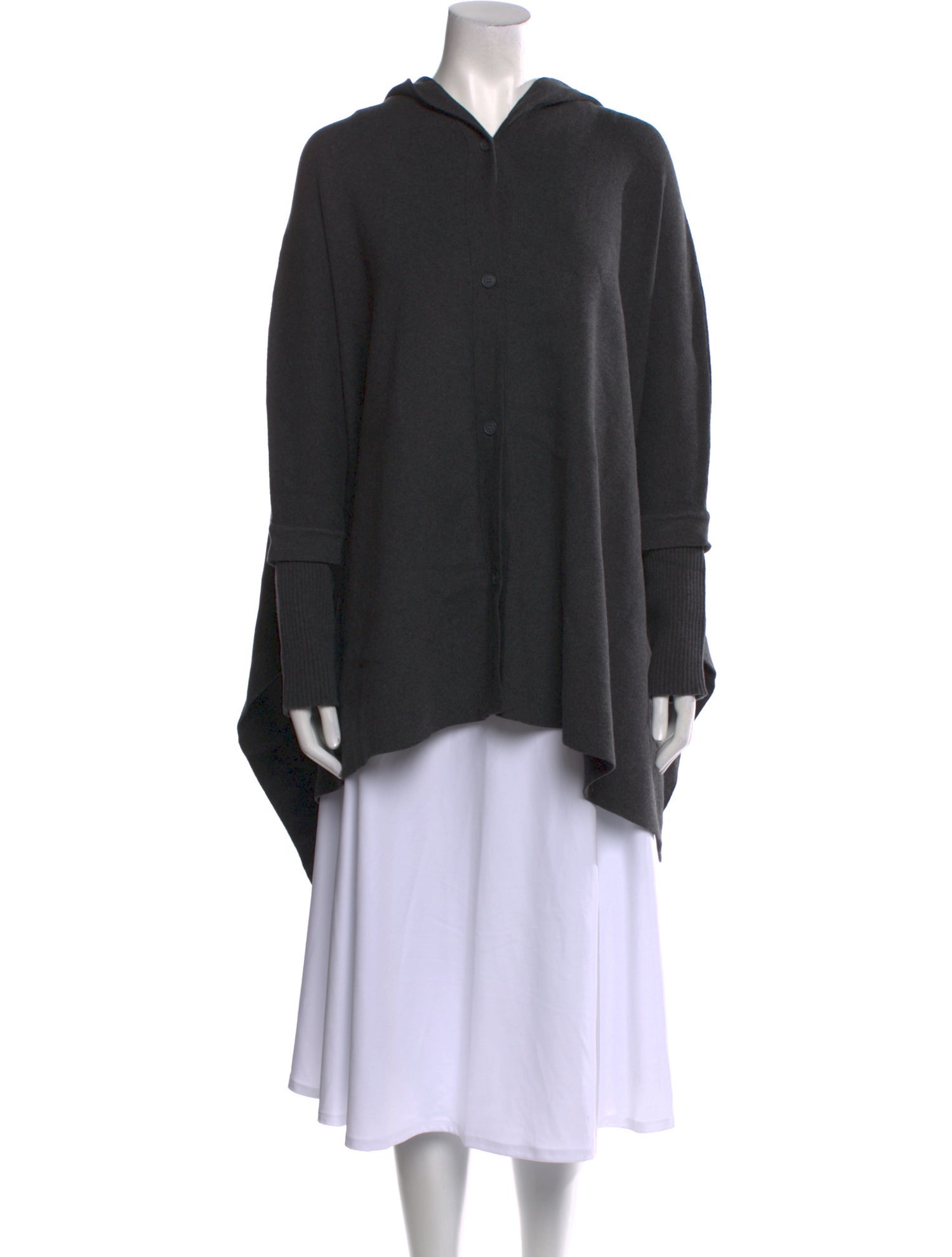 Jarbo V-Neck Sweater - Grey Knitwear, Clothing - WJRBO21897 | The RealReal