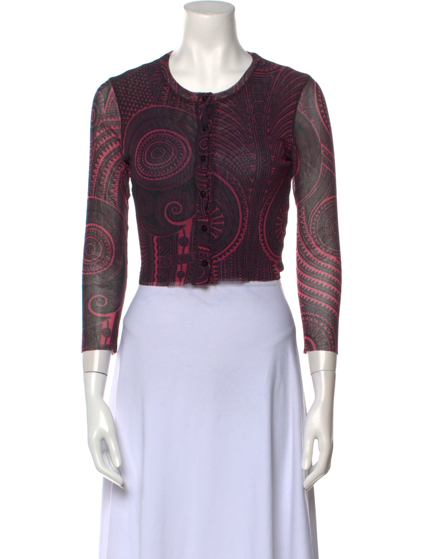 Jean Paul Gaultier Soleil Vintage 2000's Sweater - Pink Knitwear ...