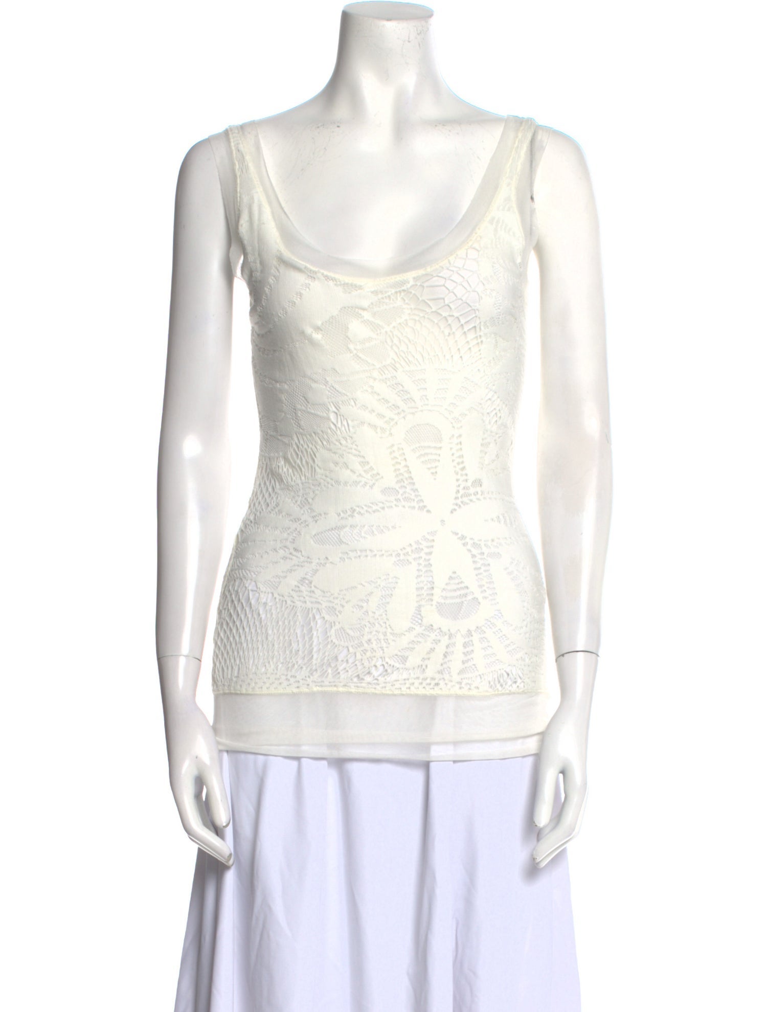 Jean Paul Gaultier Soleil Vintage 2000's Top - White Tops, Clothing ...