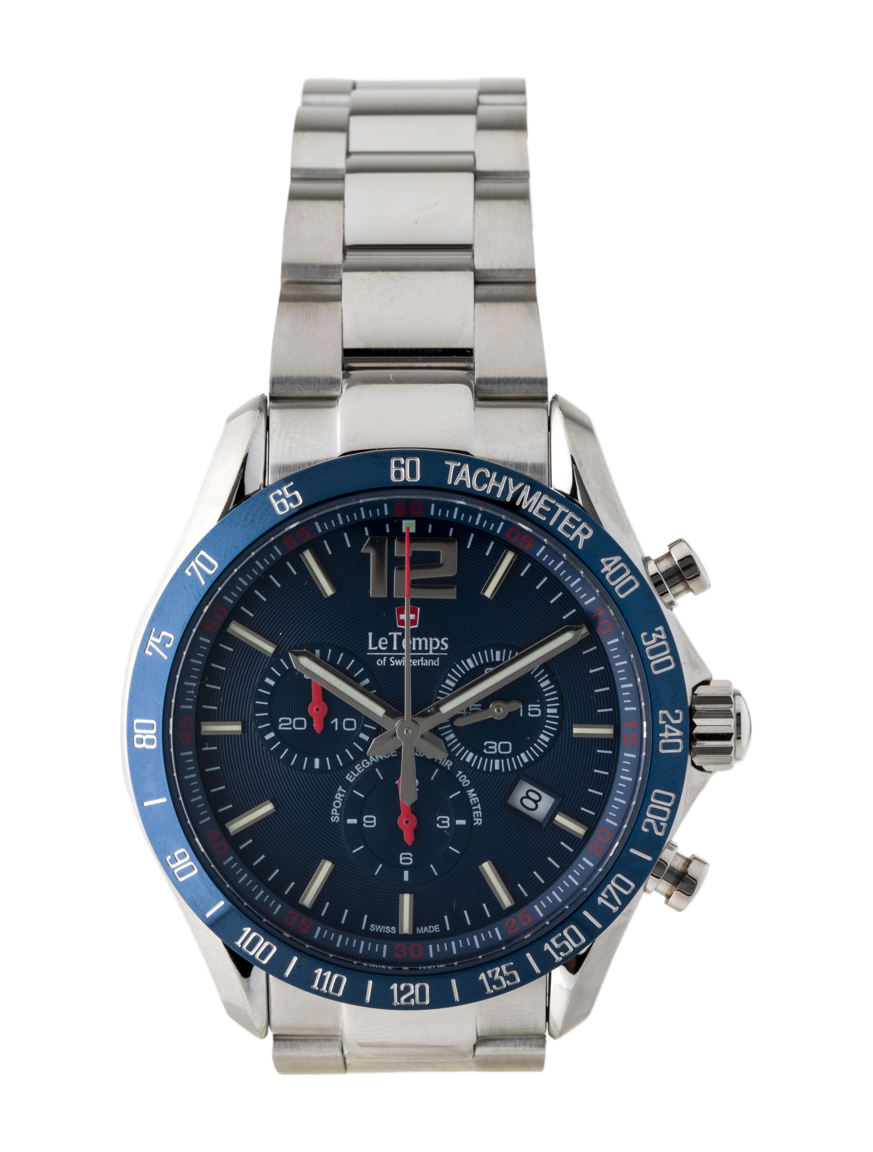 Le Temps of Switzerland Sport Elegance Watch - LT1041.19BS01 | The RealReal