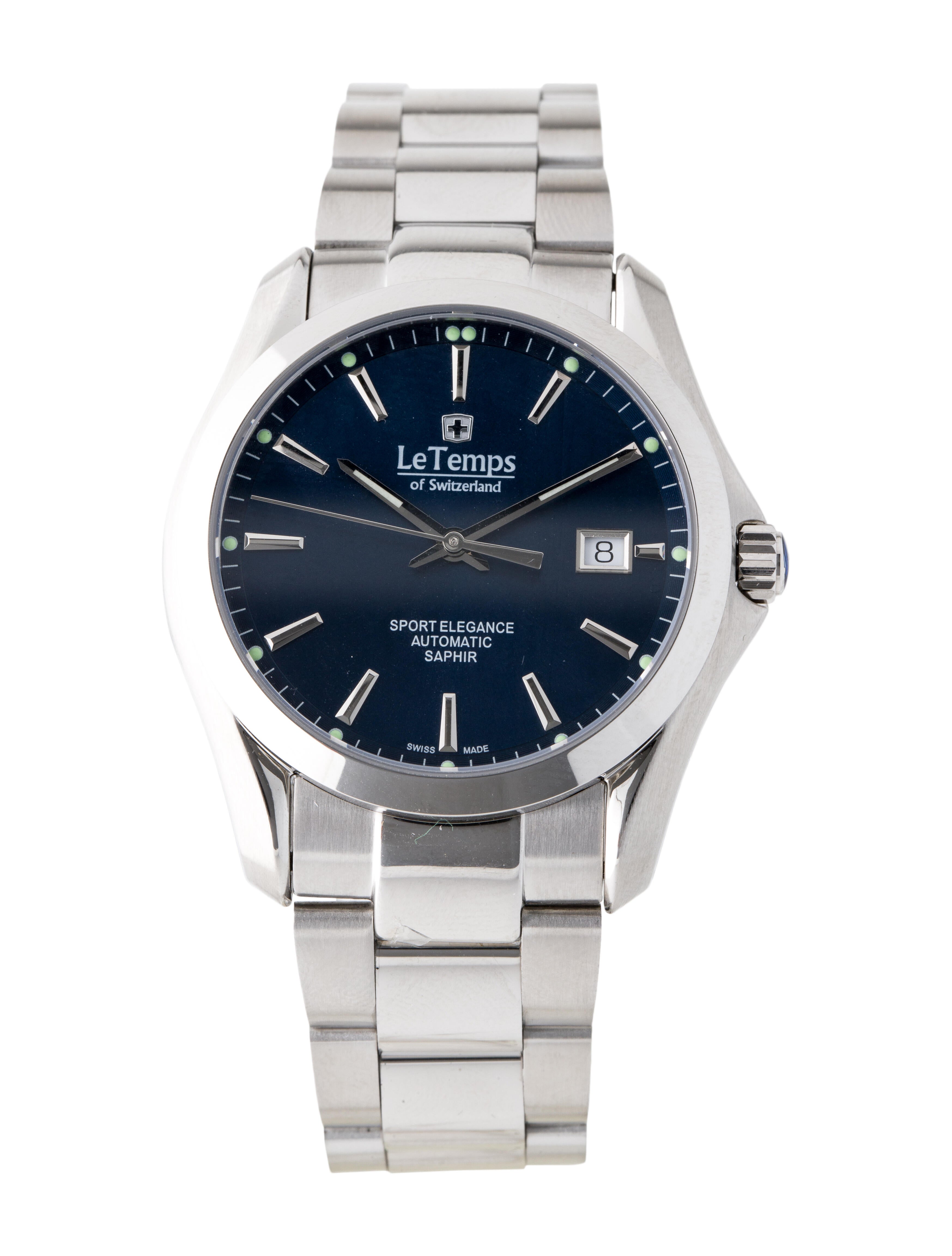 Le Temps of Switzerland Sport Elegance Watch - LT1090.13BS01 | The RealReal