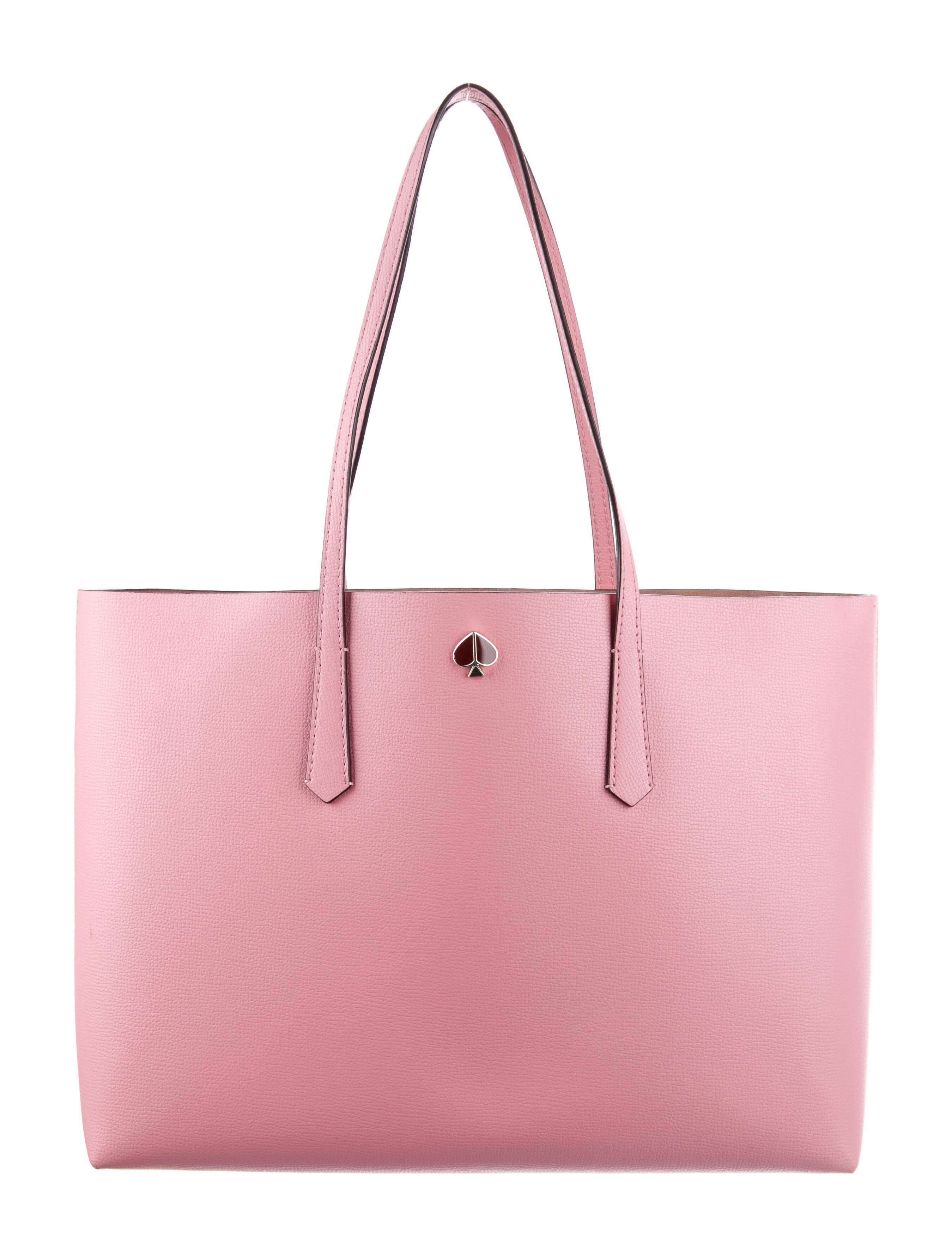 Kate Spade New York Textured-Leather Tote Bag - Pink Totes, Handbags ...