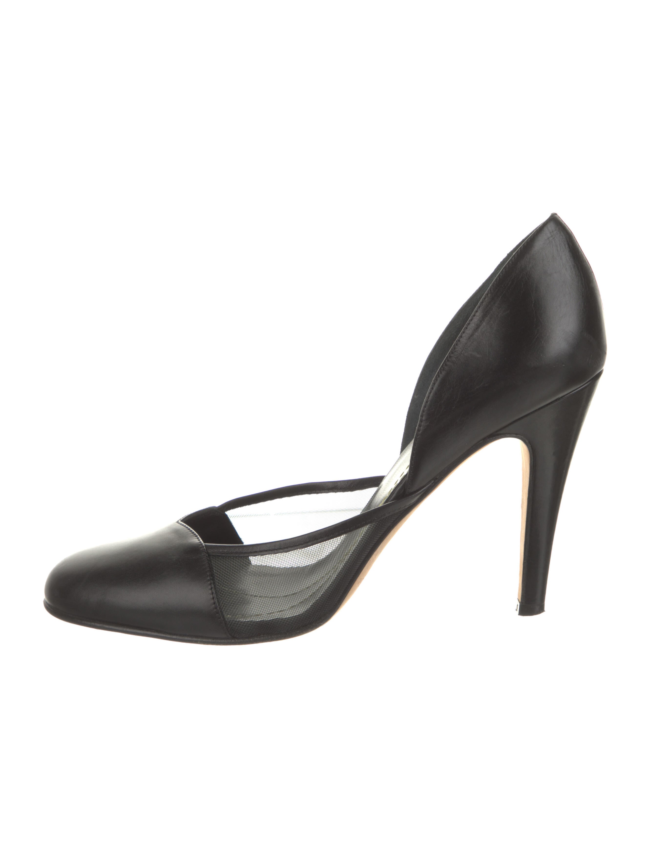 Kate Spade New York Leather D'Orsay Pumps - Black Pumps, Shoes ...
