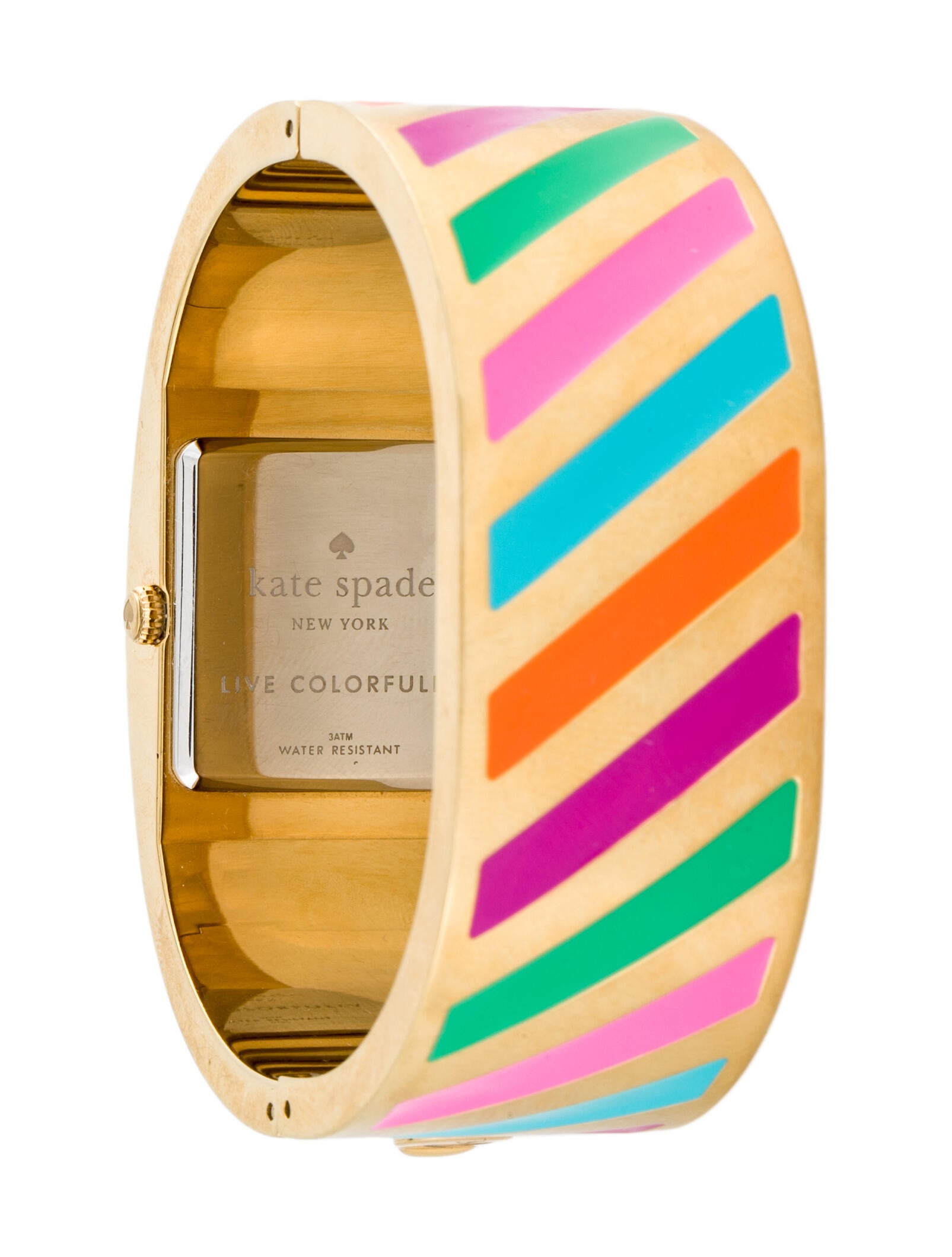 Kate Spade New York Stripe Delacorte Watch - 0190 | The RealReal