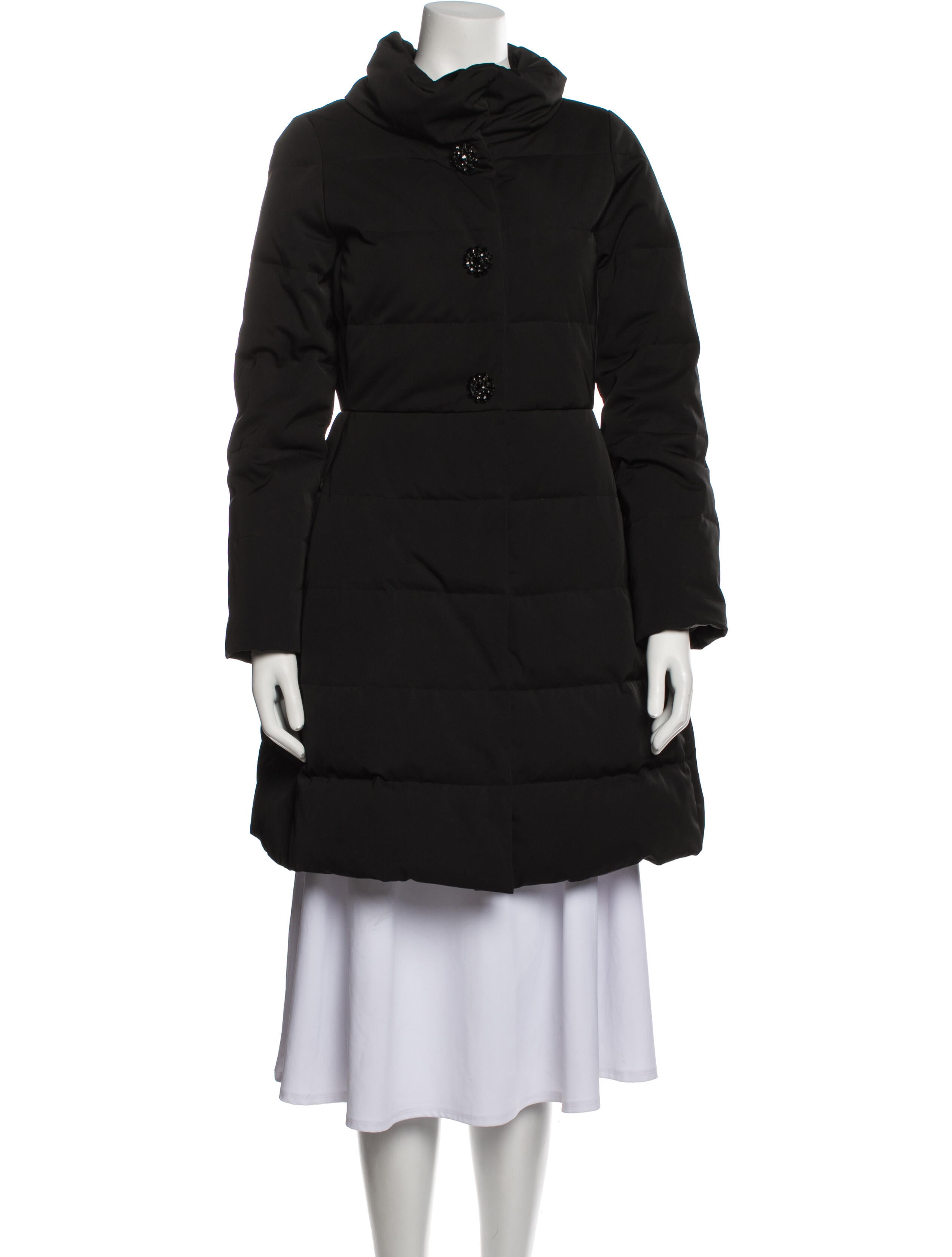 Kate Spade New York Down Coat - Black Coats, Clothing - WKA289876 | The ...