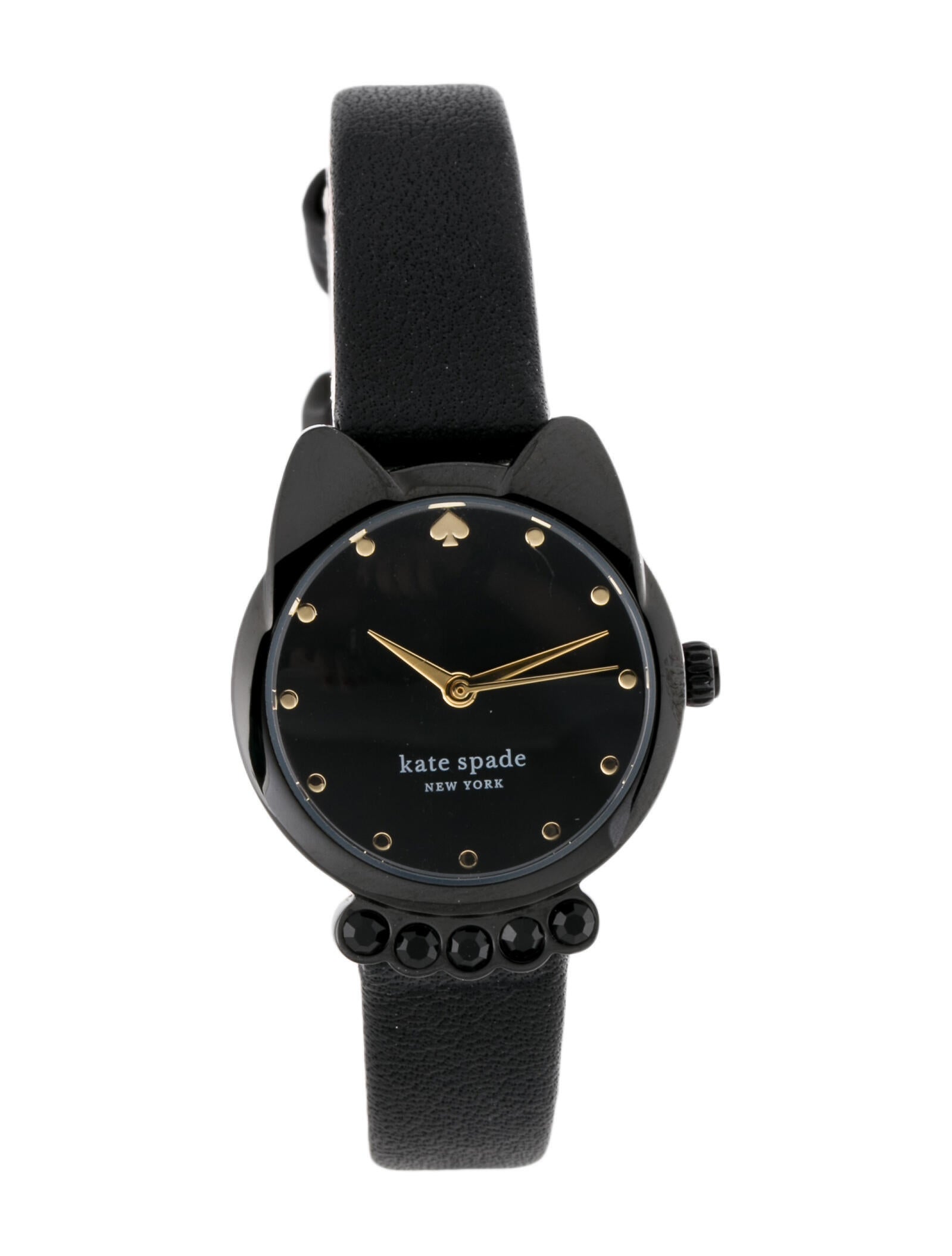 Kate Spade New York Black Cat Watch - WKA291996 | The RealReal