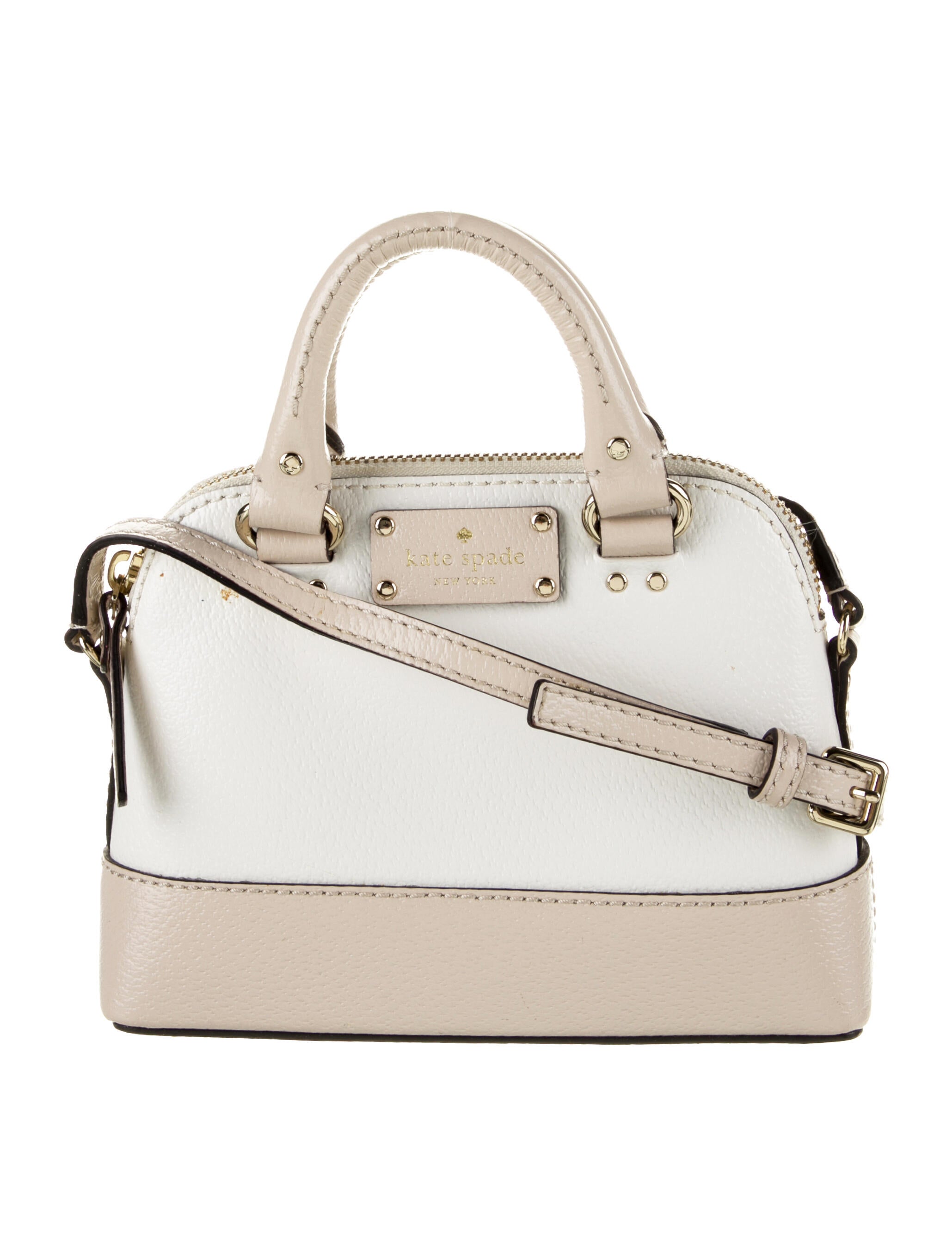 Kate Spade New York Bicolor Mini Handle Bag - Neutrals Handle Bags ...