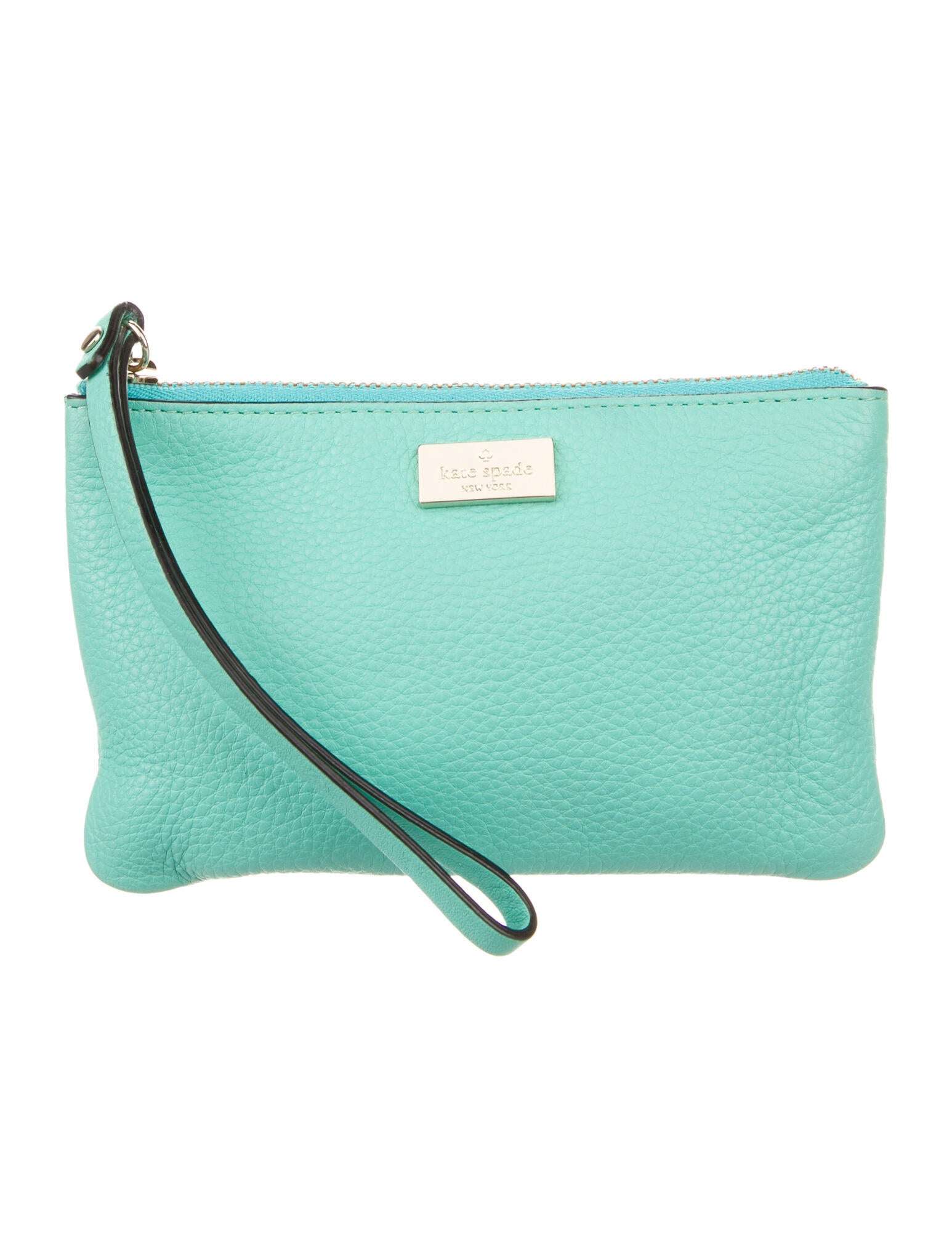 Kate Spade New York Leather Wristlet - Blue Wallets, Accessories ...