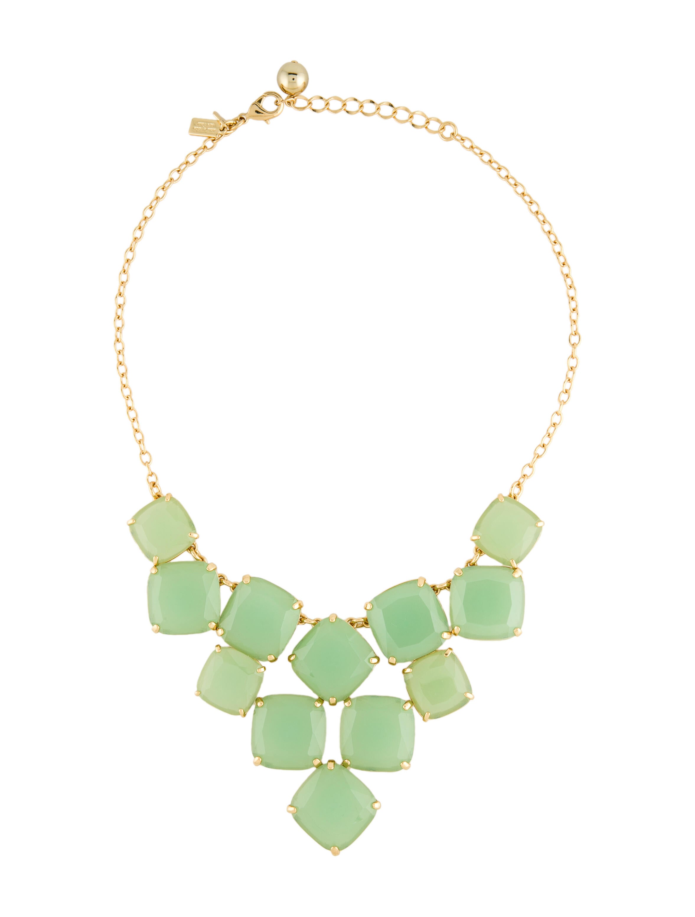 Kate Spade New York Crystal Geometric Collar Necklace - Gold-Tone Metal ...