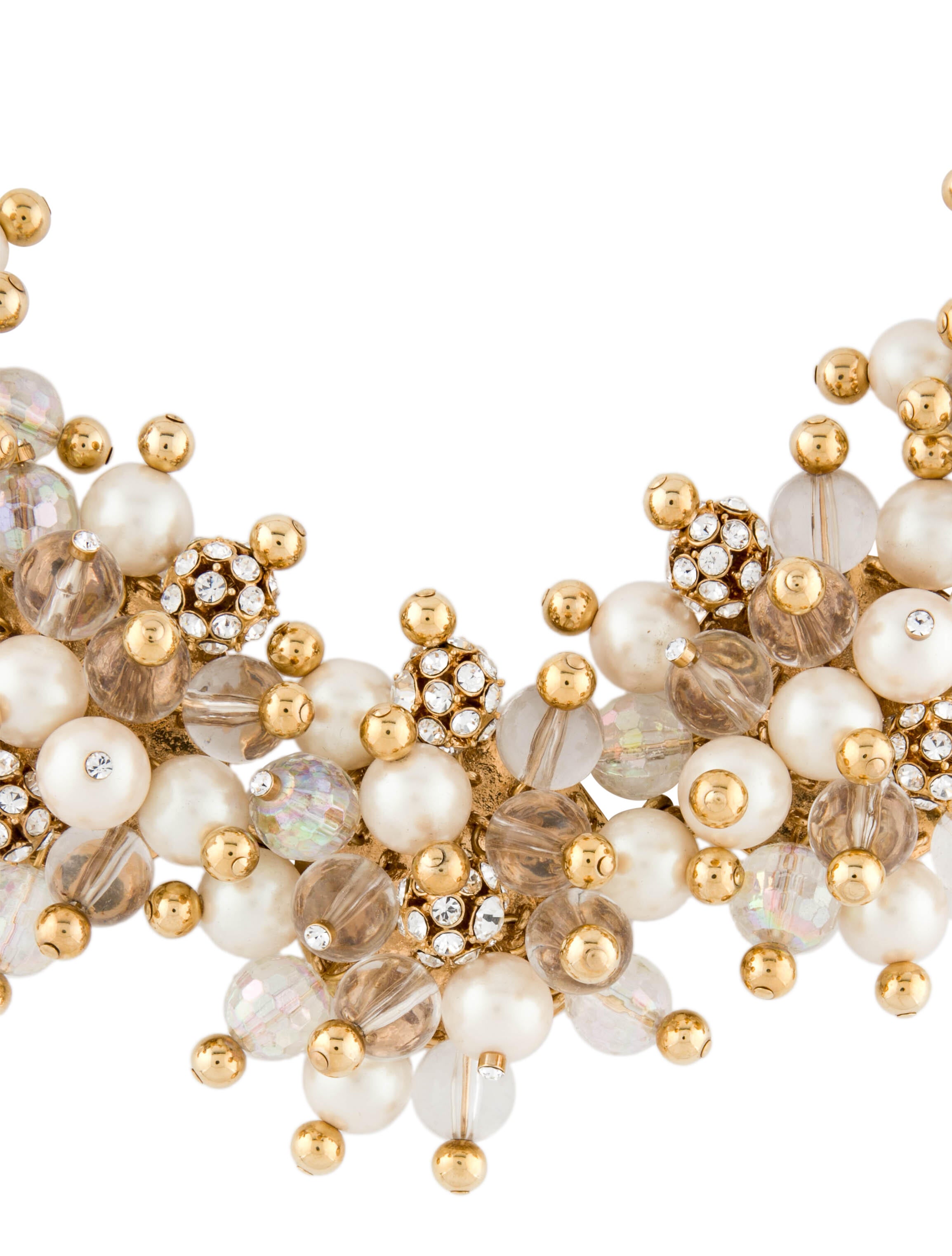 Kate Spade New York Crystal Encrusted Brightspot Collar Necklace w ...