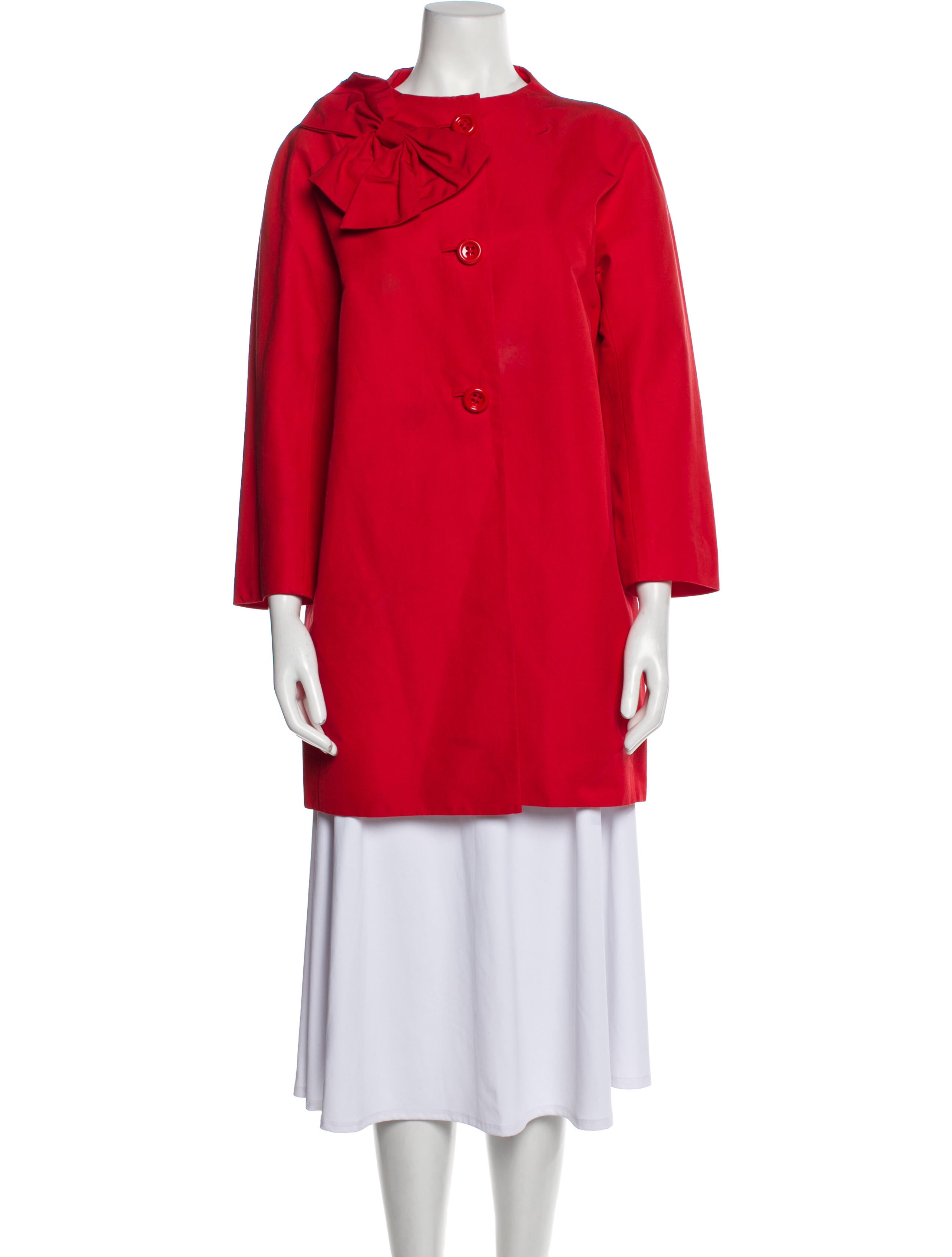 Kate Spade New York Coat - Red Coats, Clothing - WKA299922 | The RealReal