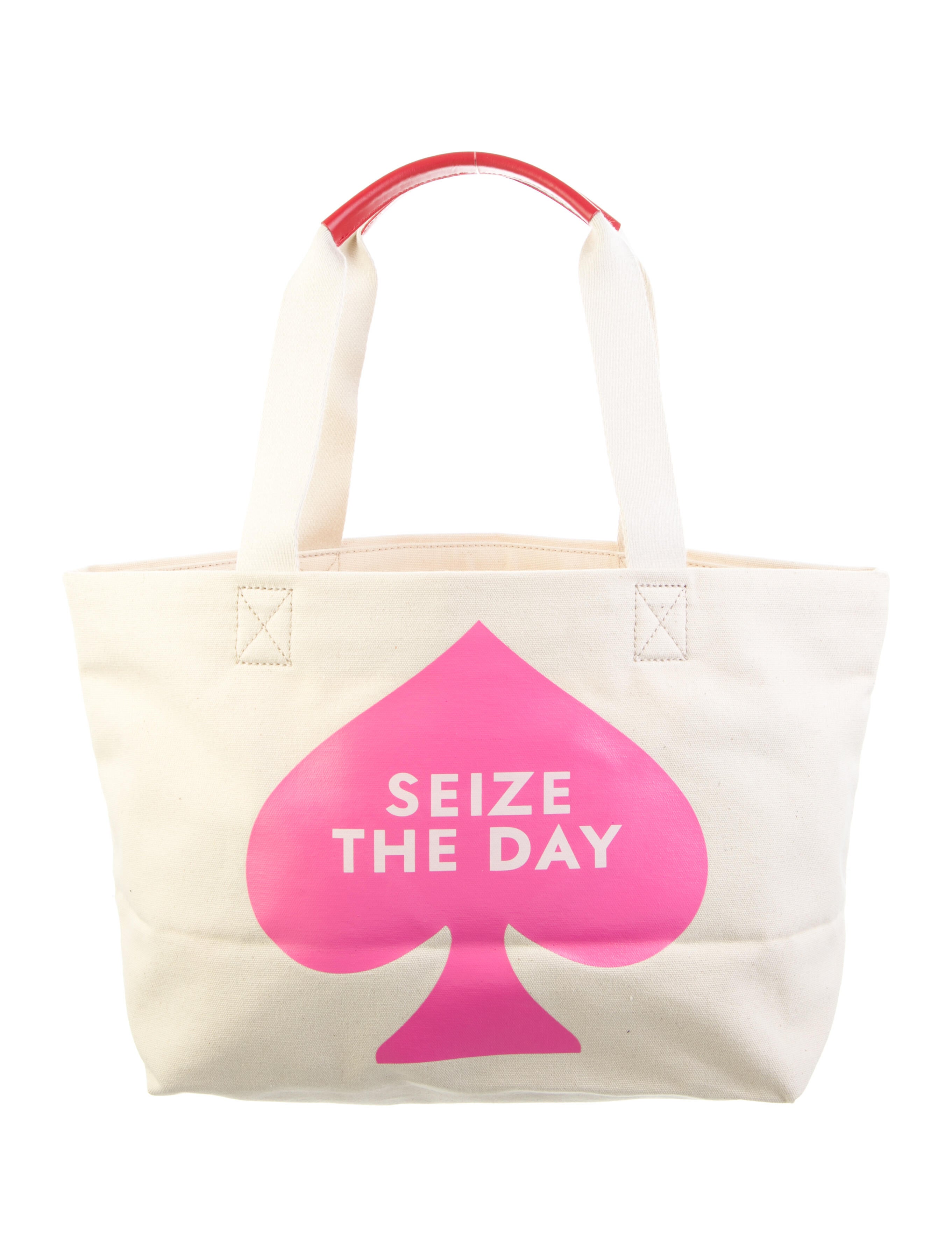 Kate Spade New York Logo Canvas Tote - Neutrals Totes, Handbags ...