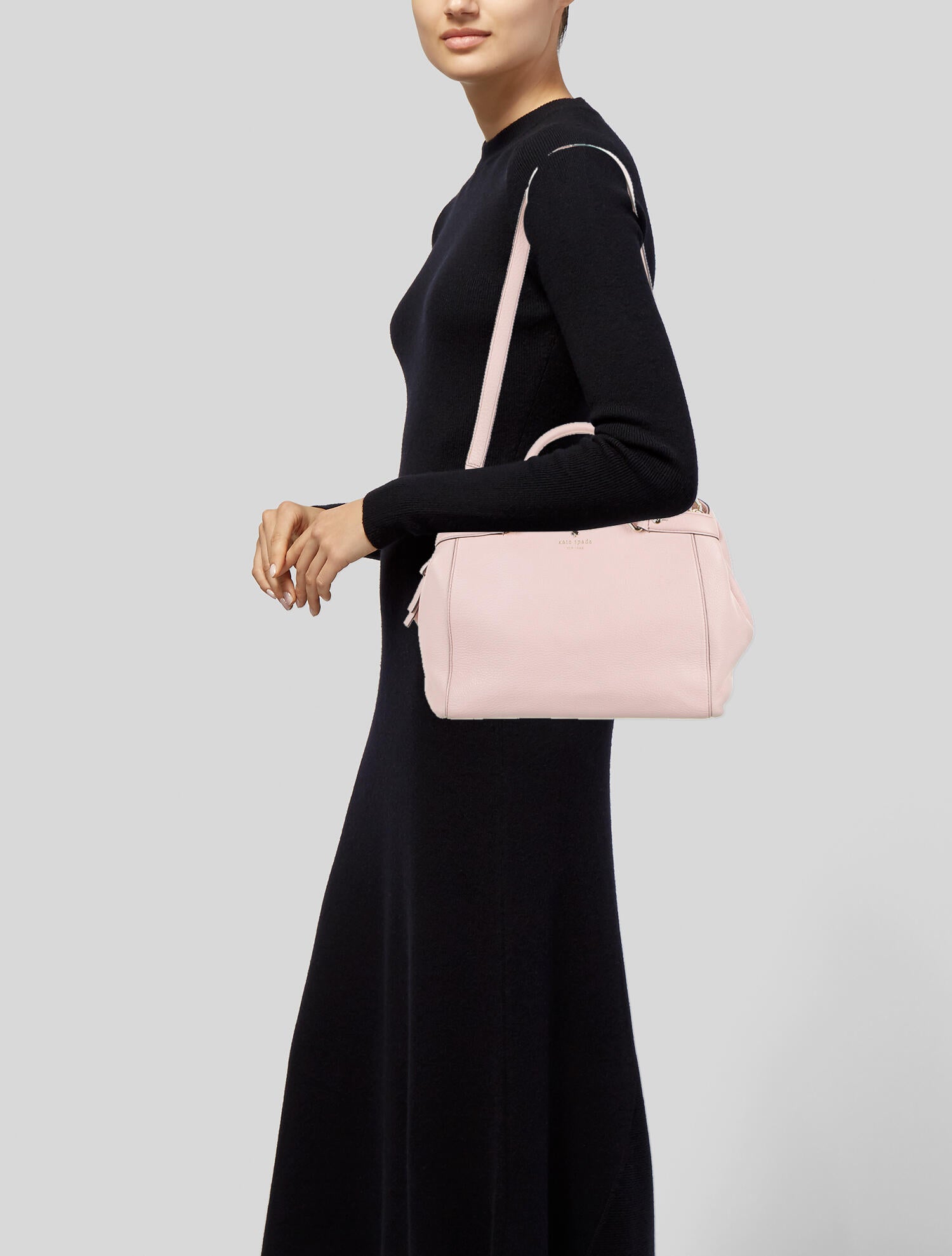Kate Spade New York Leather Shoulder Bag - Pink Shoulder Bags, Handbags ...