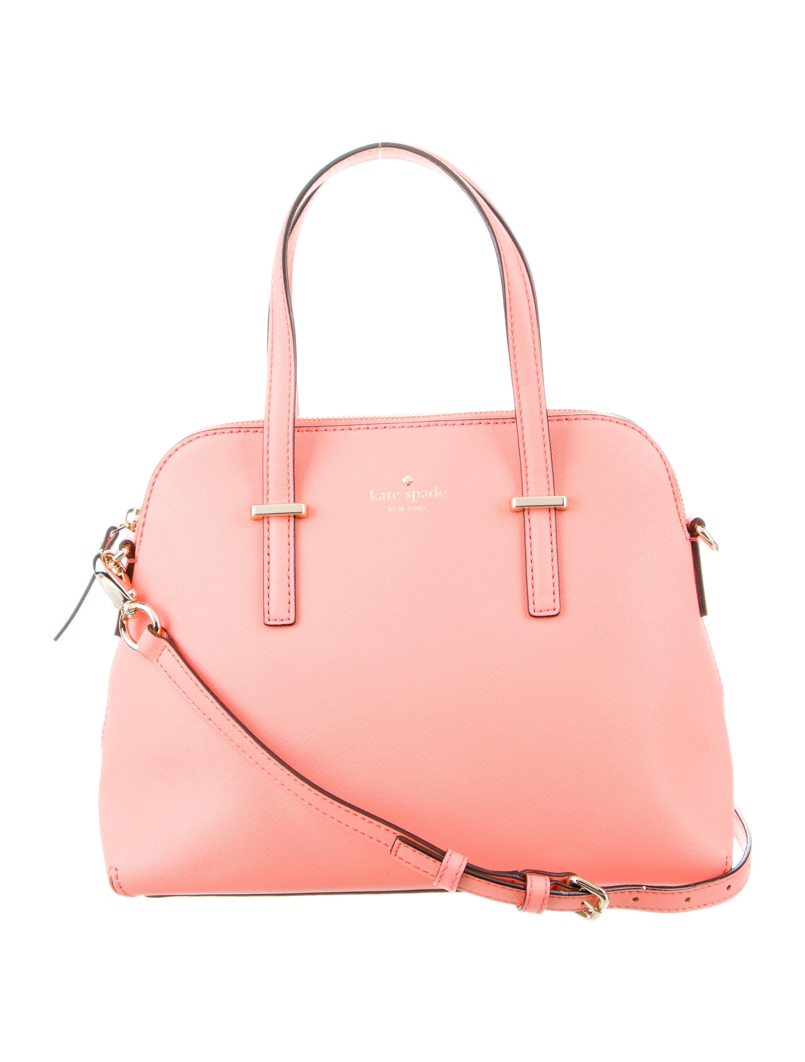 Kate Spade New York Leather Tote Bag - Pink Totes, Handbags - WKA304173 ...