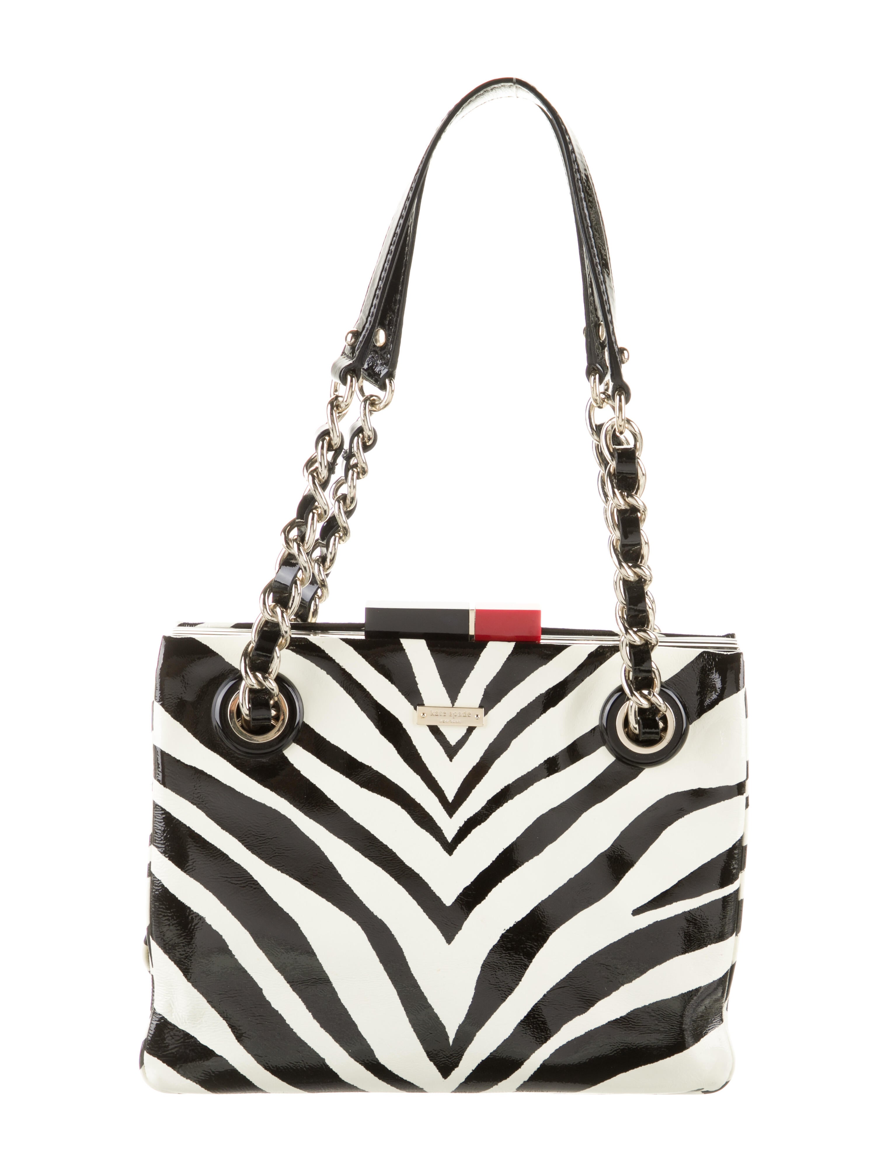 Kate Spade New York Animal Print Patent Leather Shoulder Bag - Shoulder ...