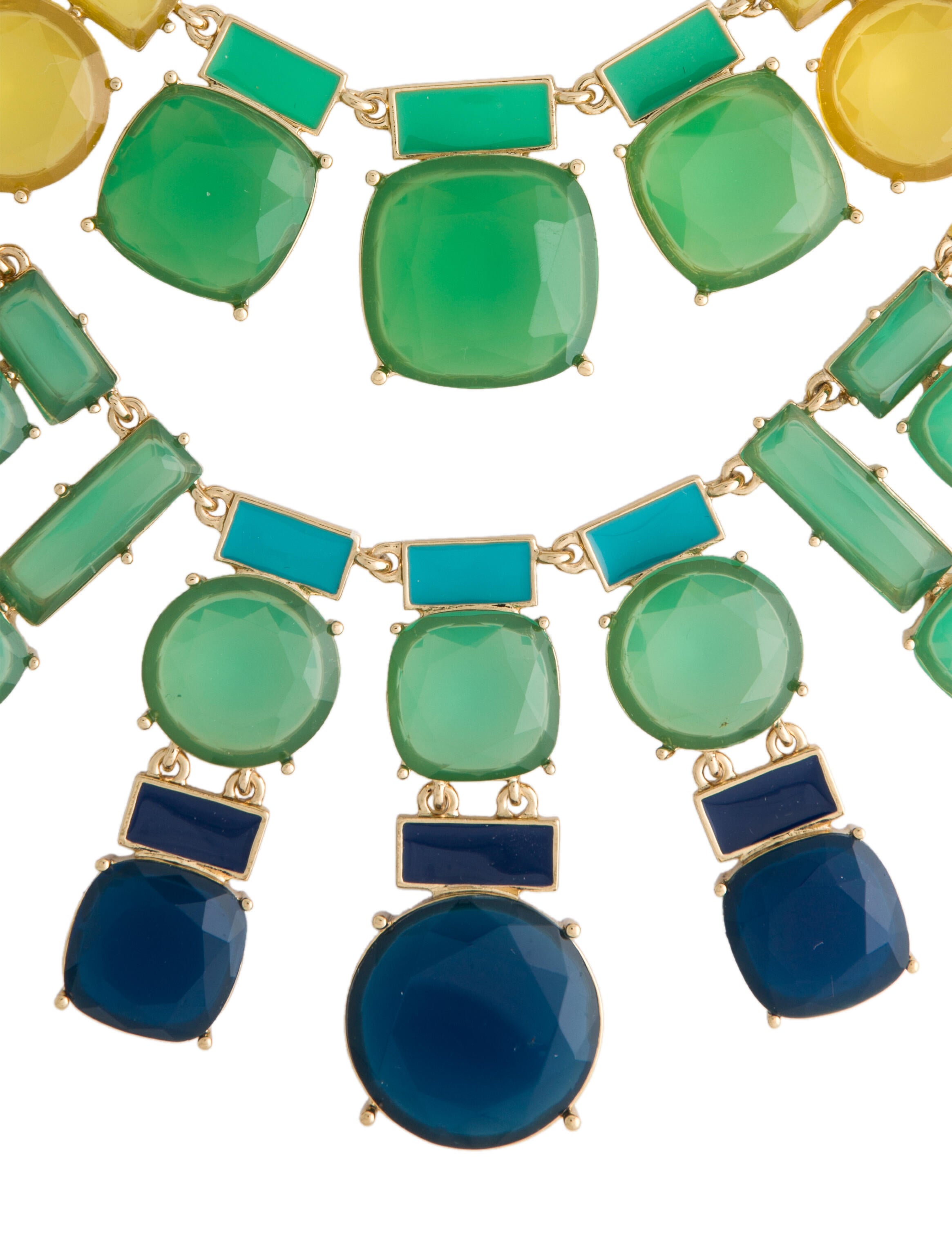 Kate Spade New York Double Strand Resin Collar - Blue Collar, Necklaces ...