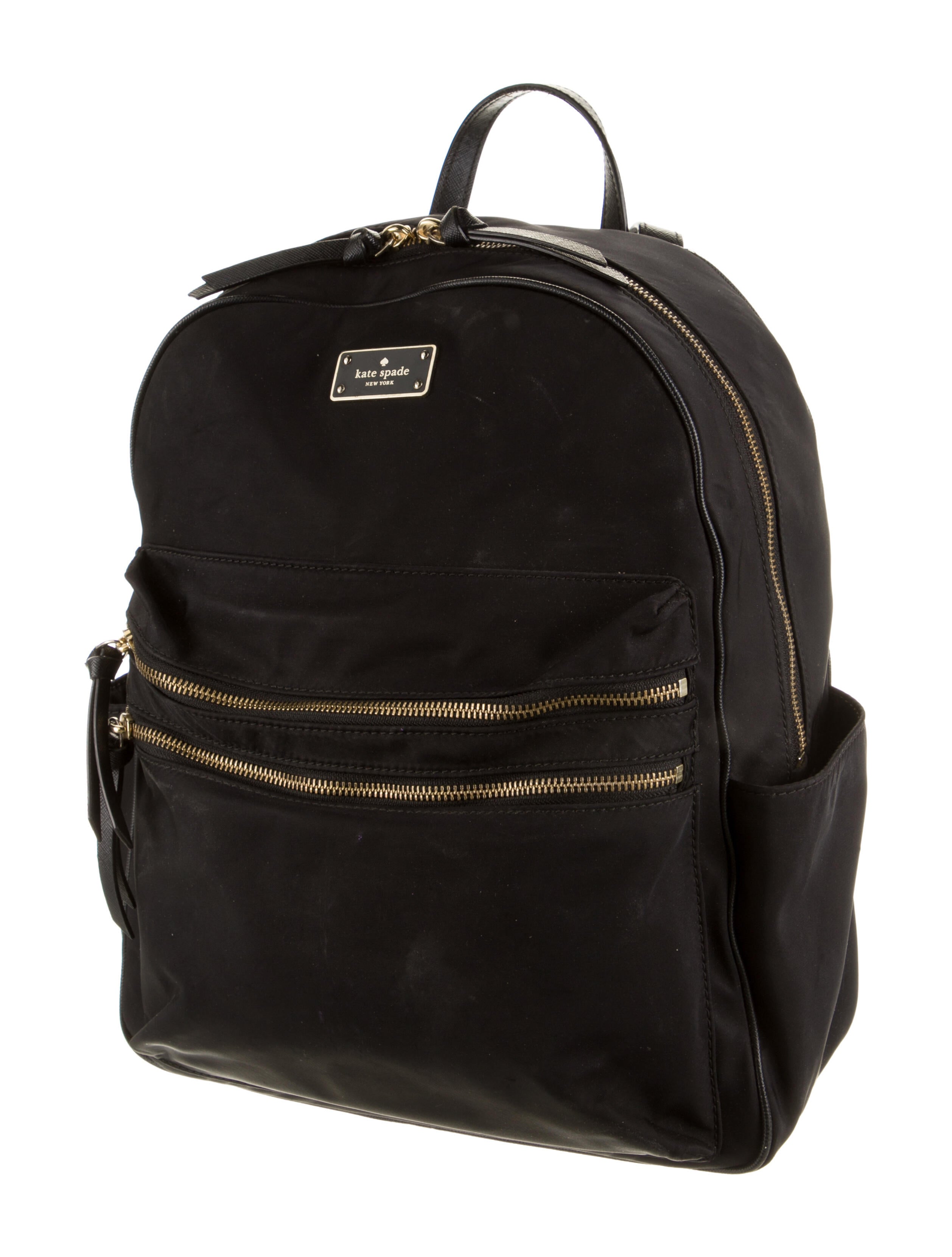 Kate Spade New York Leather Backpack - Black Backpacks, Handbags ...